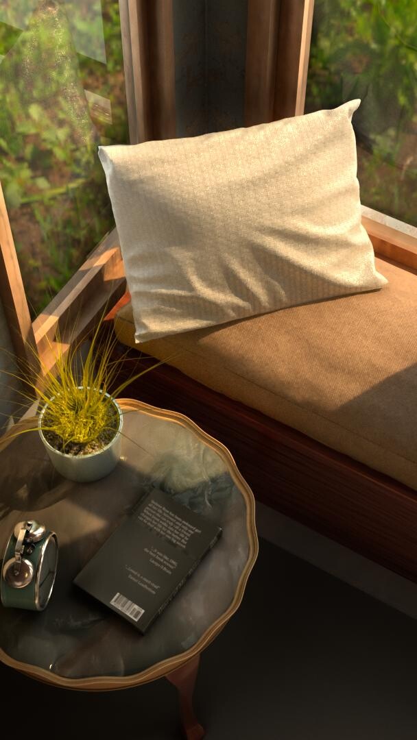 ArtStation - StoryRoom_Realistic | Lighting and composting