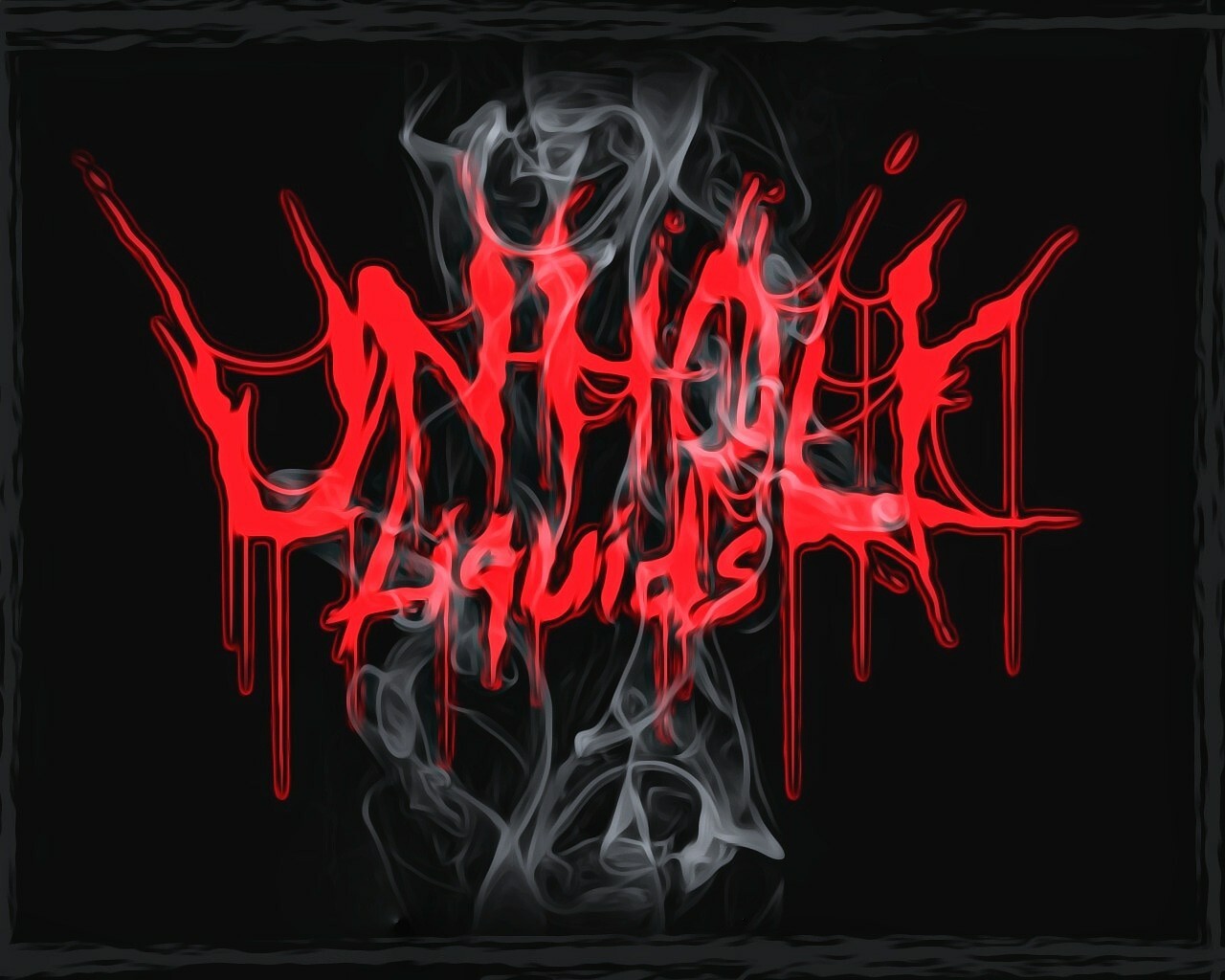 ArtStation - Unholy Liquids Logo Image