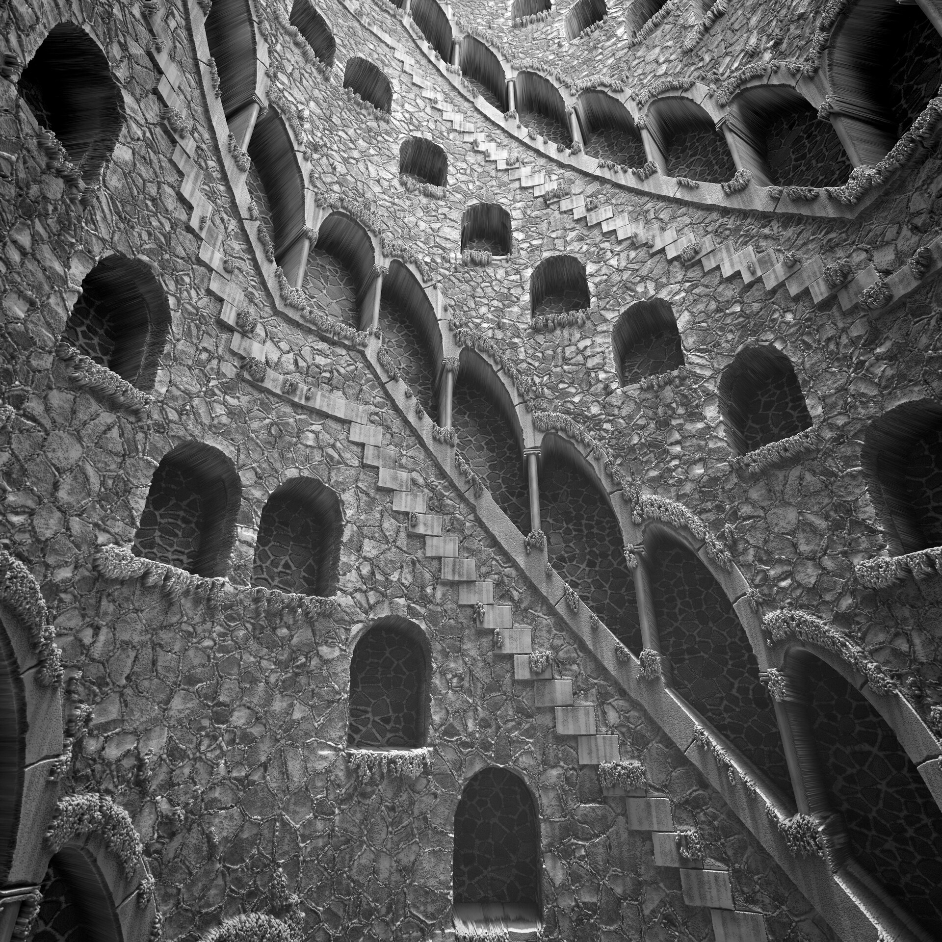 lebongameart - Quinta Da Regaleira Inverted Tower, Sintra Portugal ...