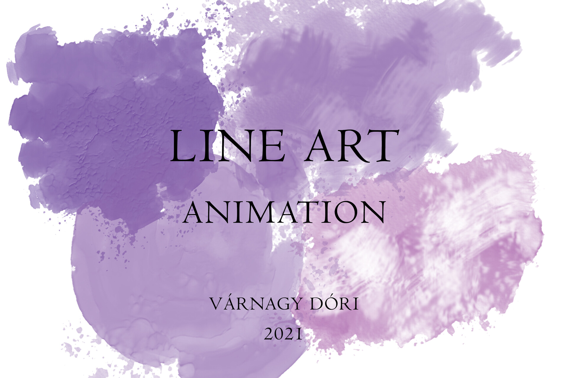 ArtStation - Line Art - 2D Animation