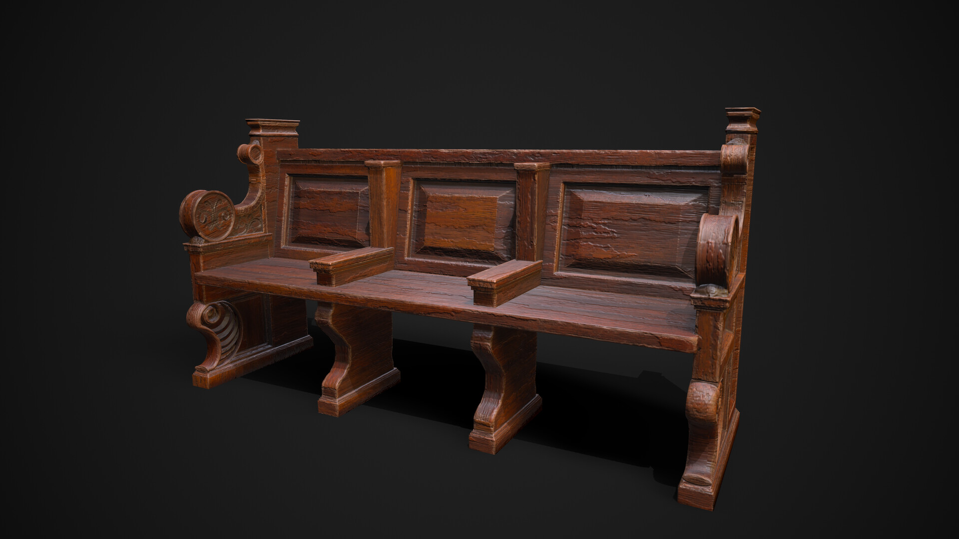 ArtStation - Old Bench