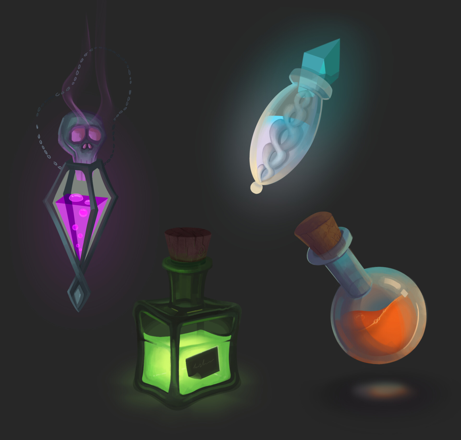 ArtStation - Potions