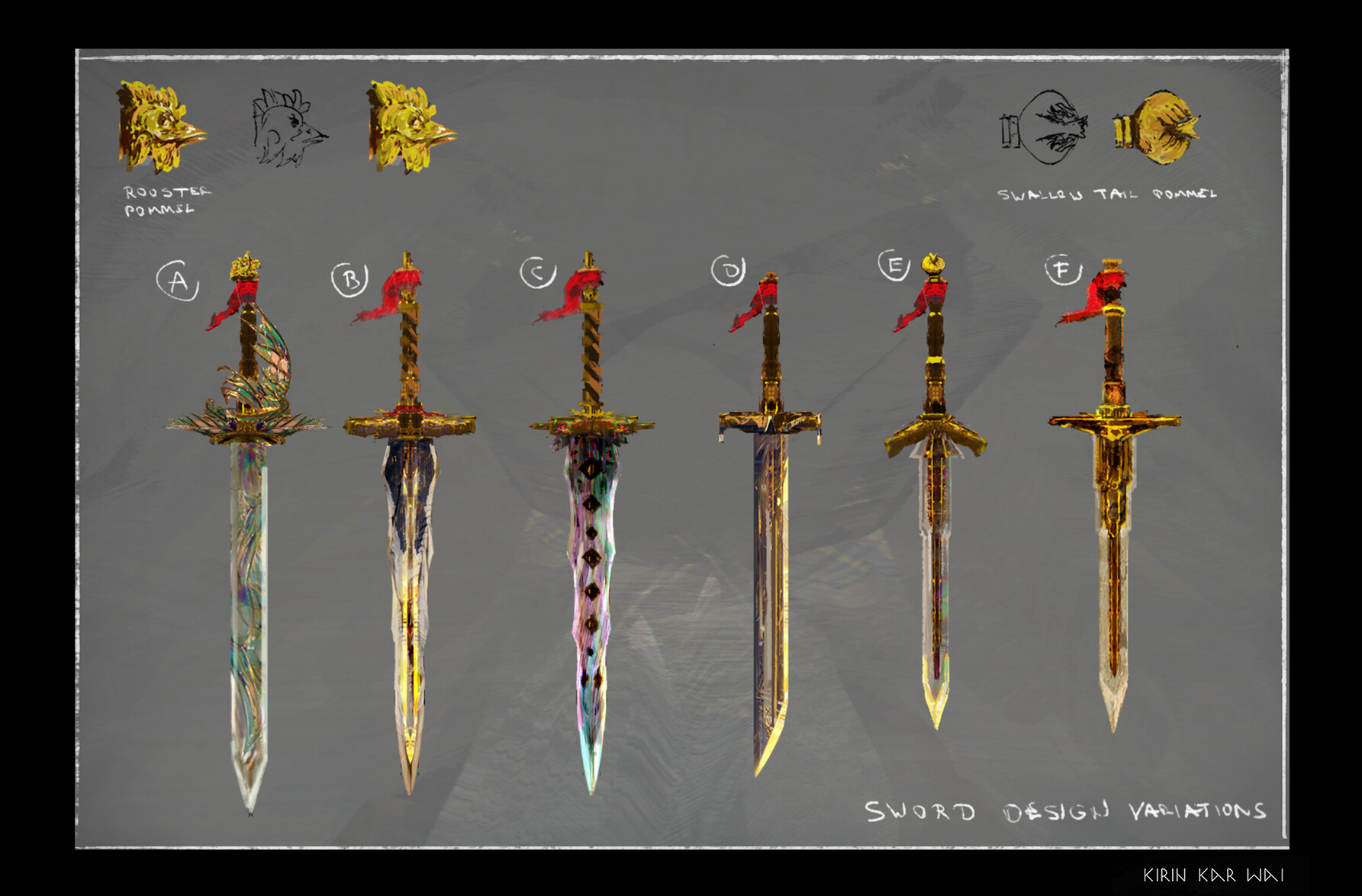 ArtStation - Sword Designs