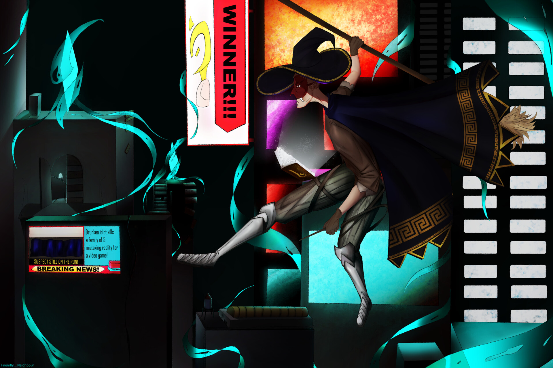 ArtStation - Klive The Dimension Travelling Mage!