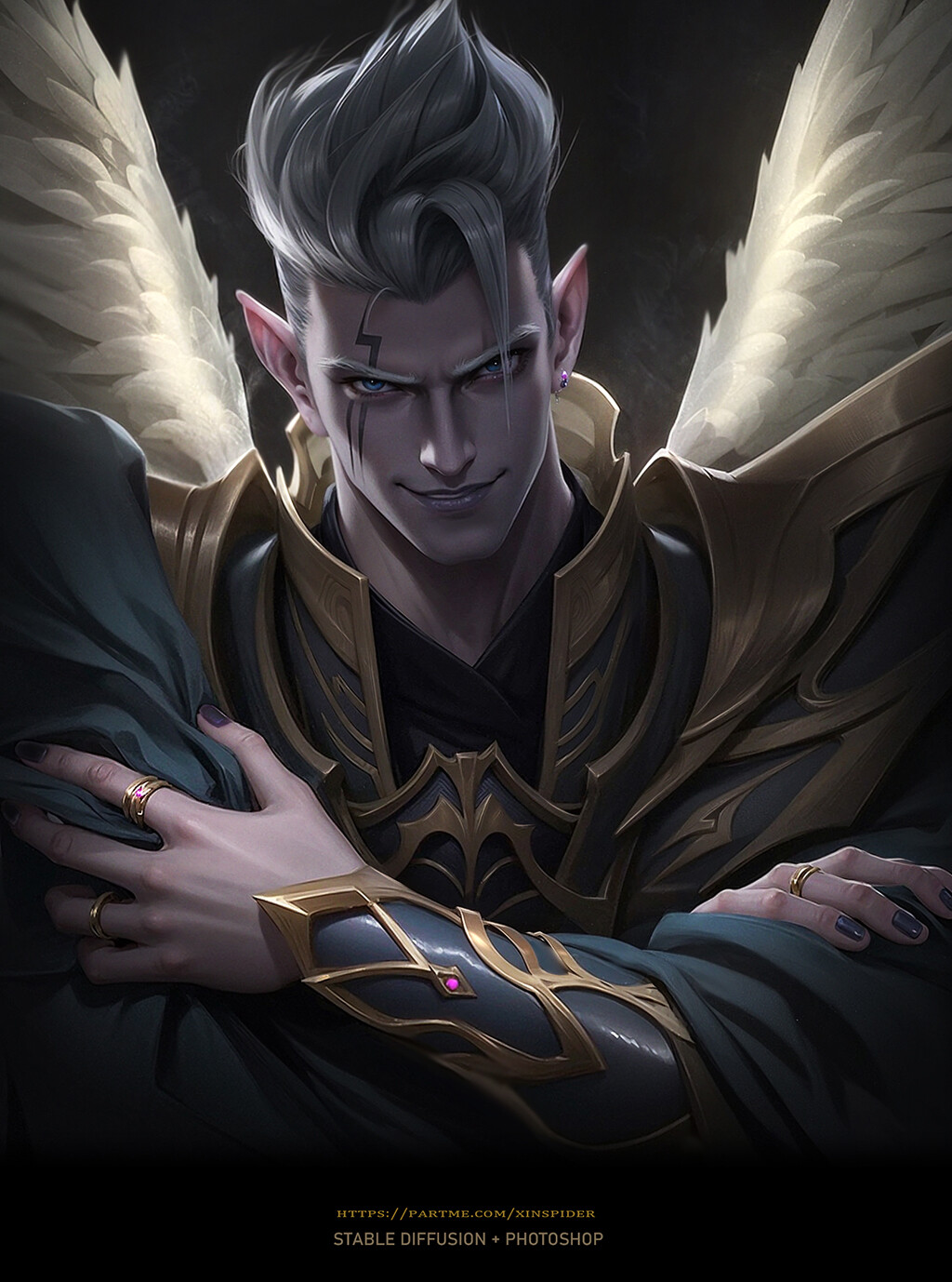 ArtStation - 2D+AI practice 2023 Drakside