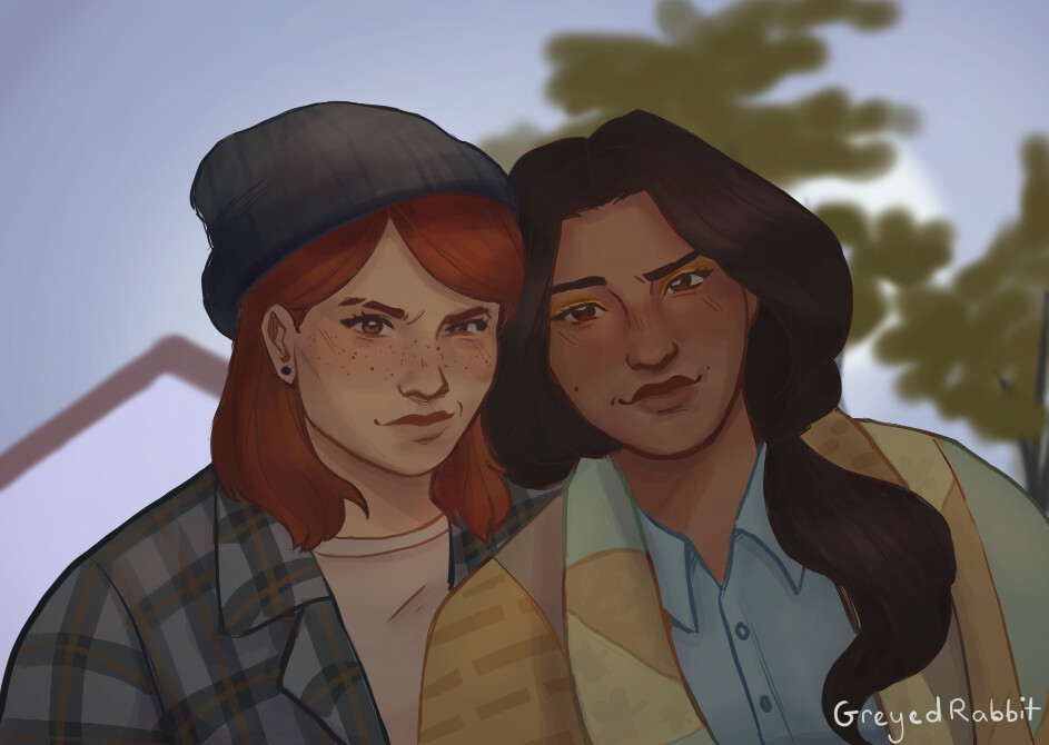 ArtStation - Drawing of my Sims