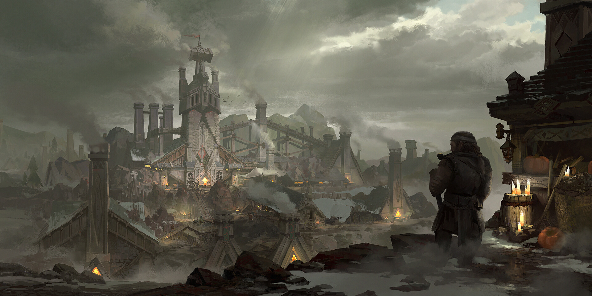 ArtStation - Blacksmith Village