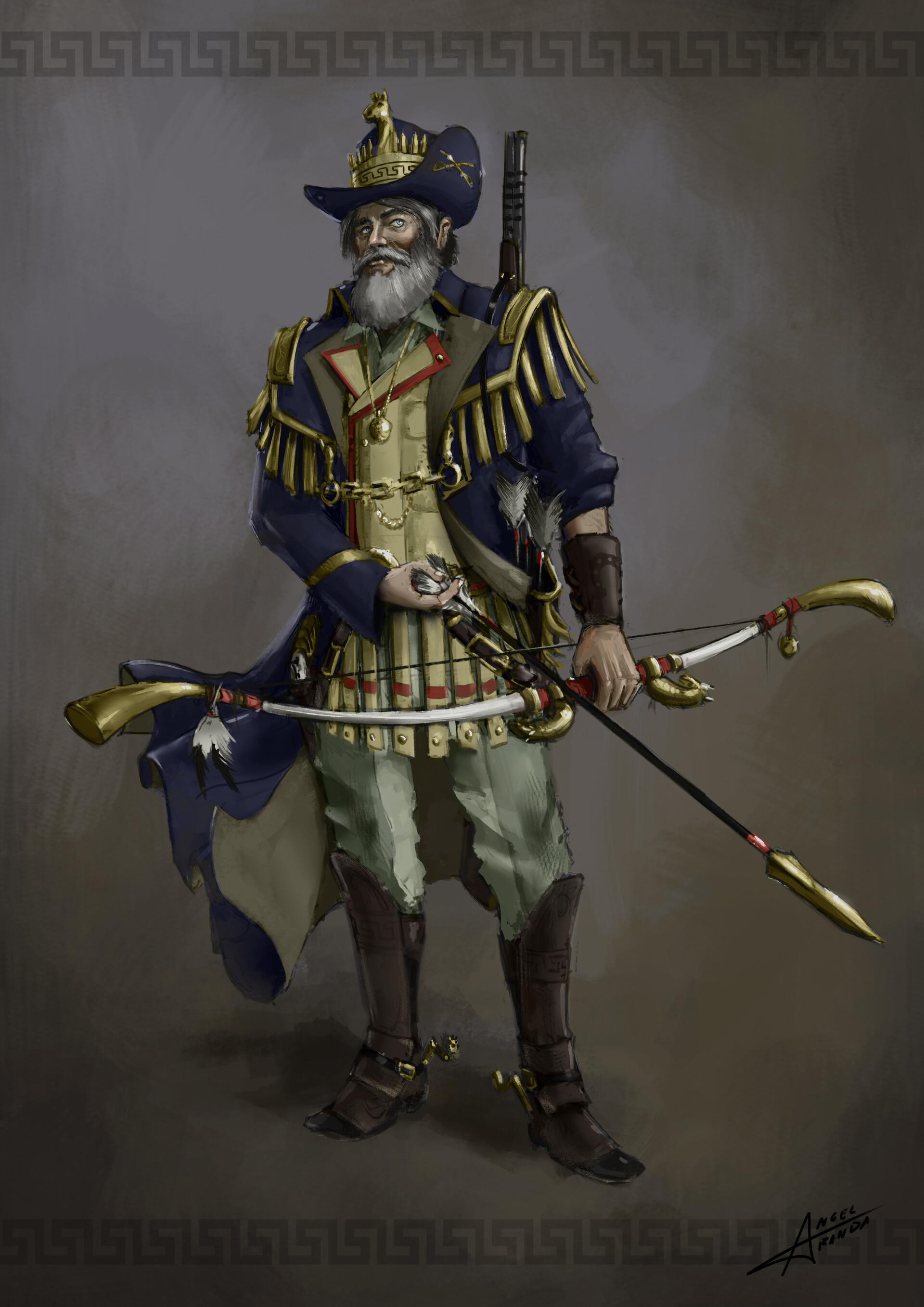 ArtStation - Odysseus - Wild West and Greek Mythology