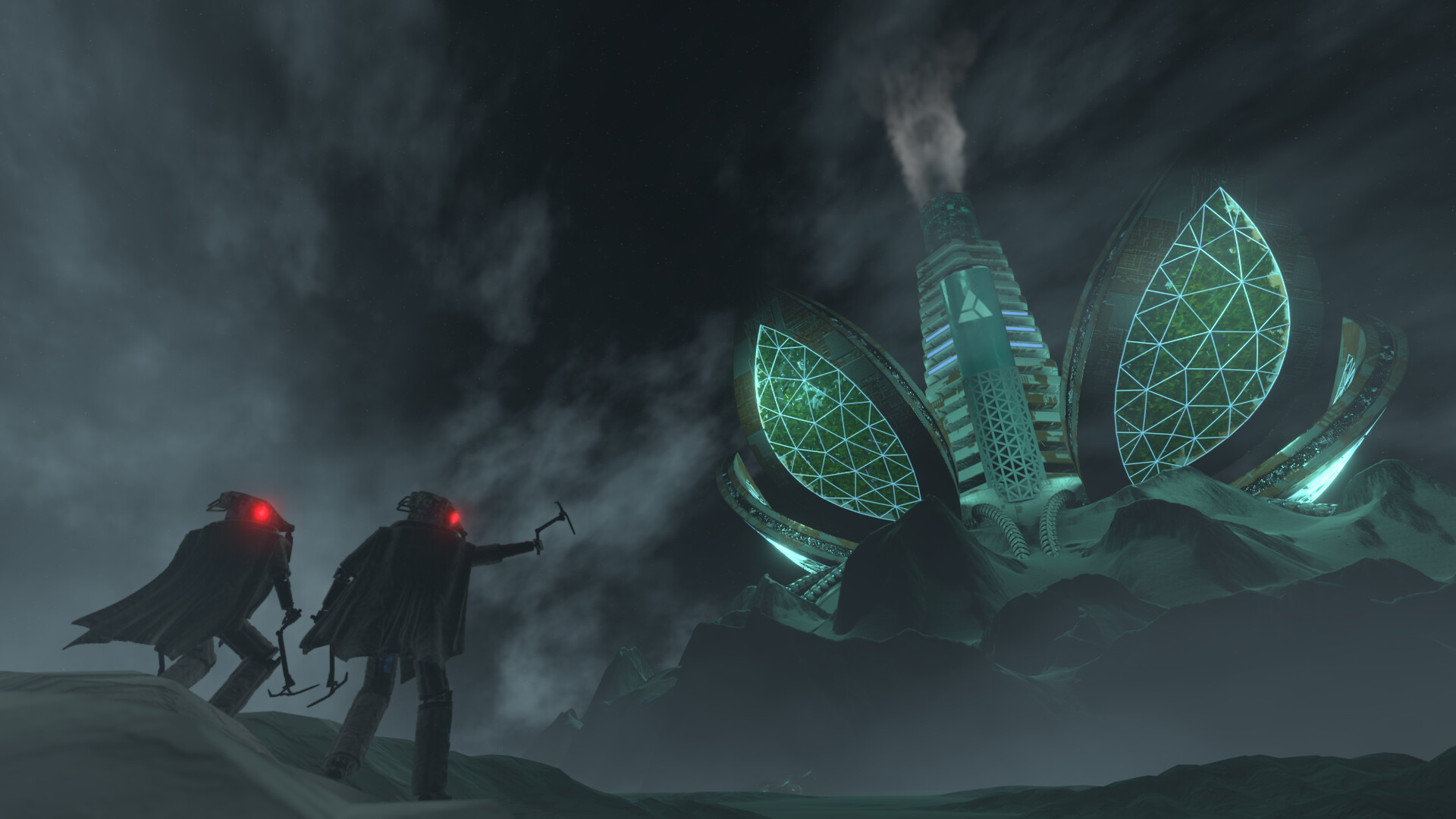 ArtStation - Intruders - Student Renderings