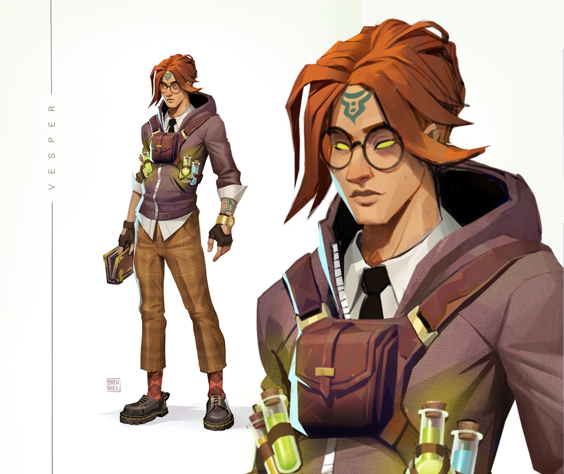 ArtStation - Vesper Character Design