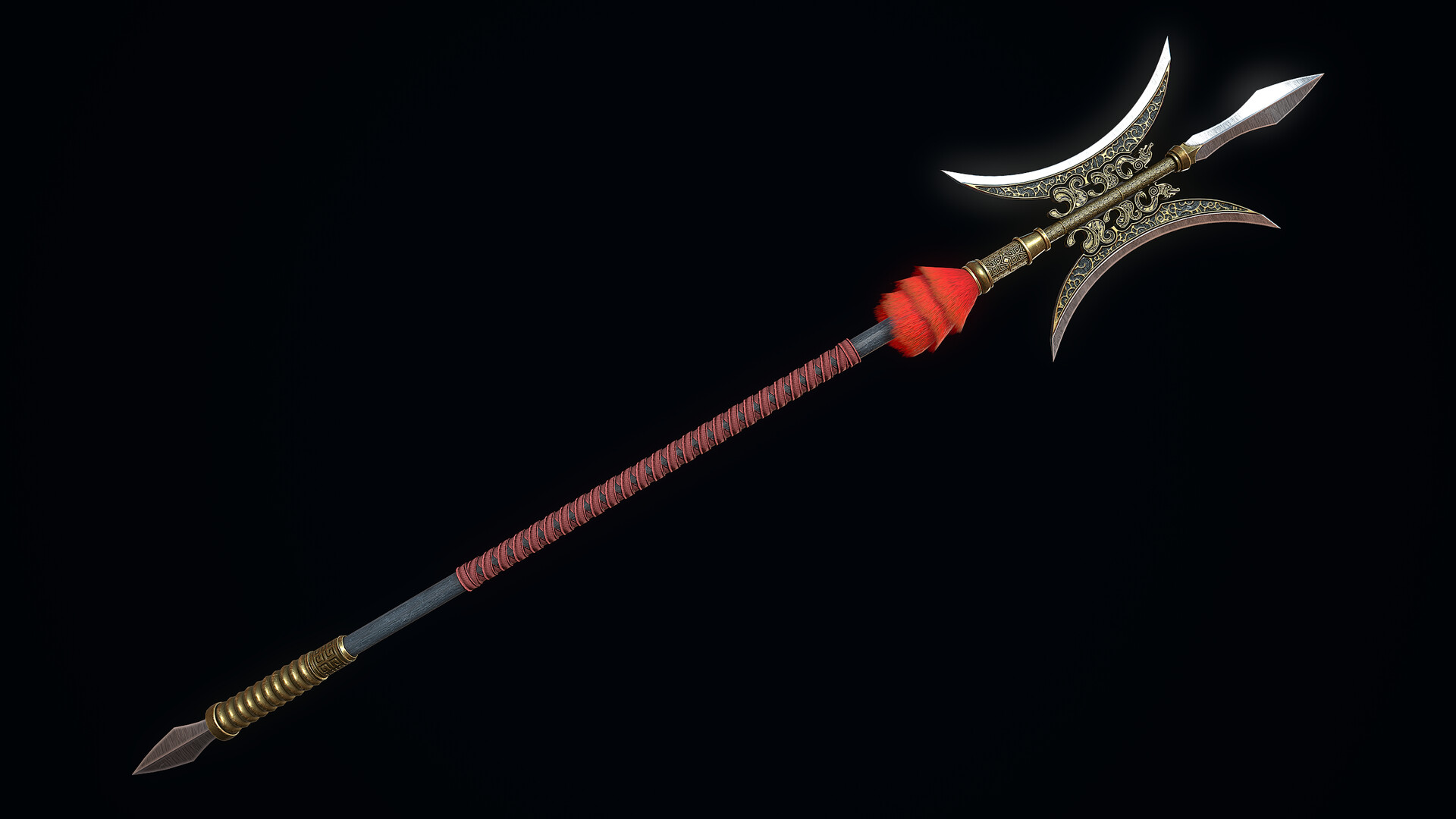 chinese halberd fighting