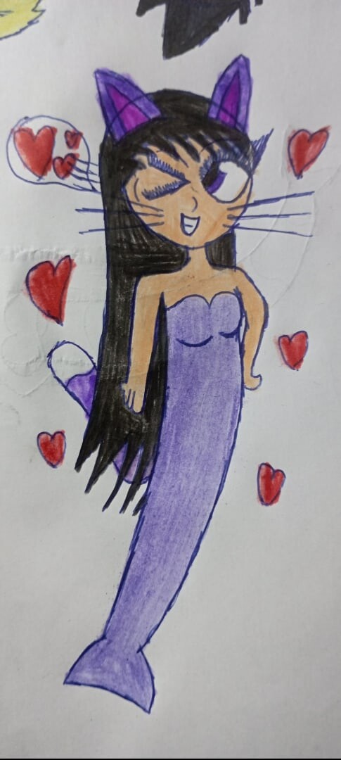 ArtStation - Angela the mermaid drawing