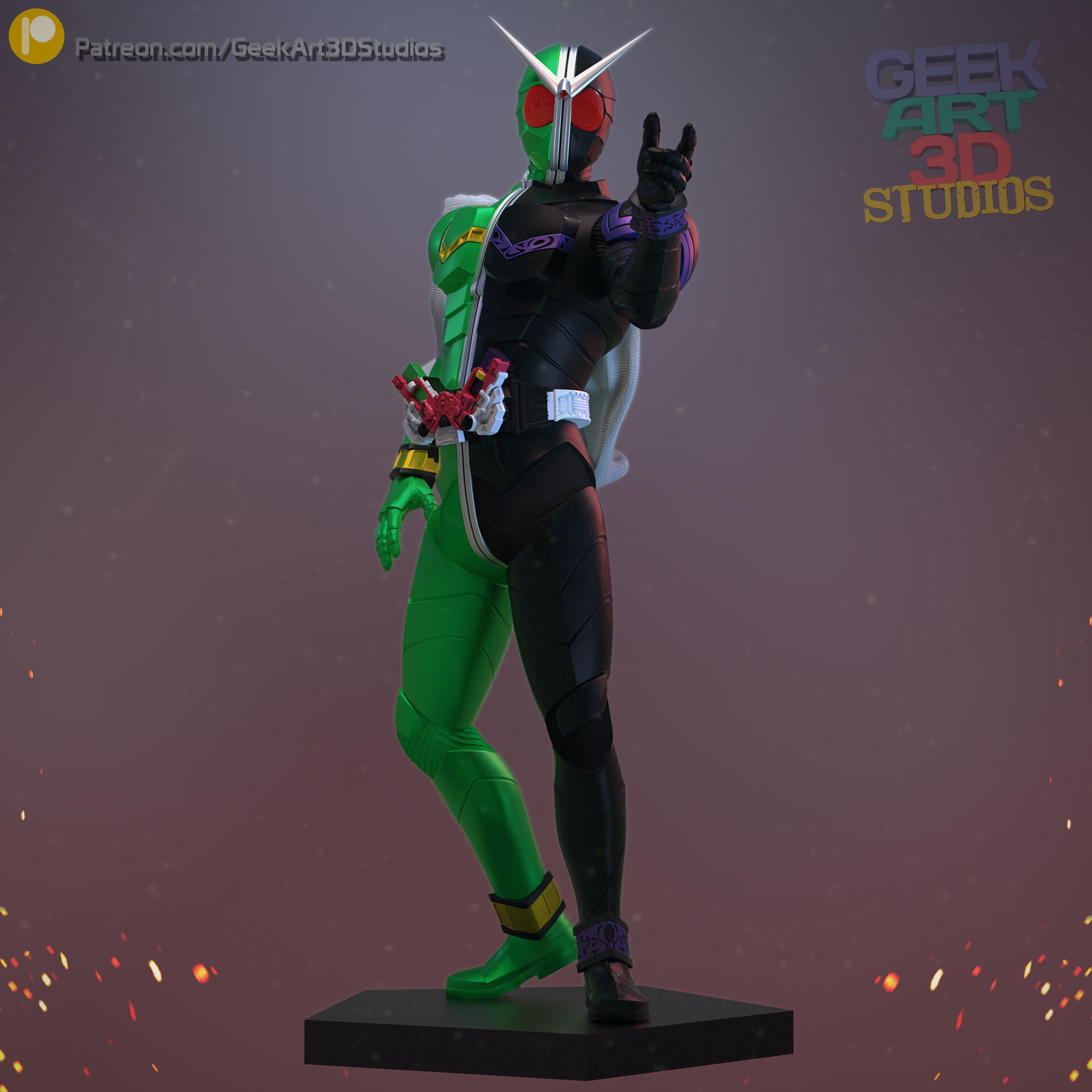 ArtStation - Kamen Rider W