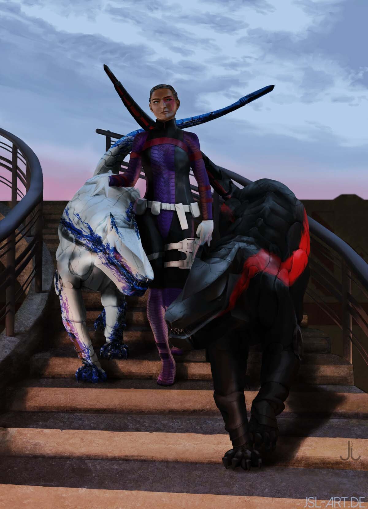 Jennifer S. Lange - Destiny of Celtara Game Illustrations