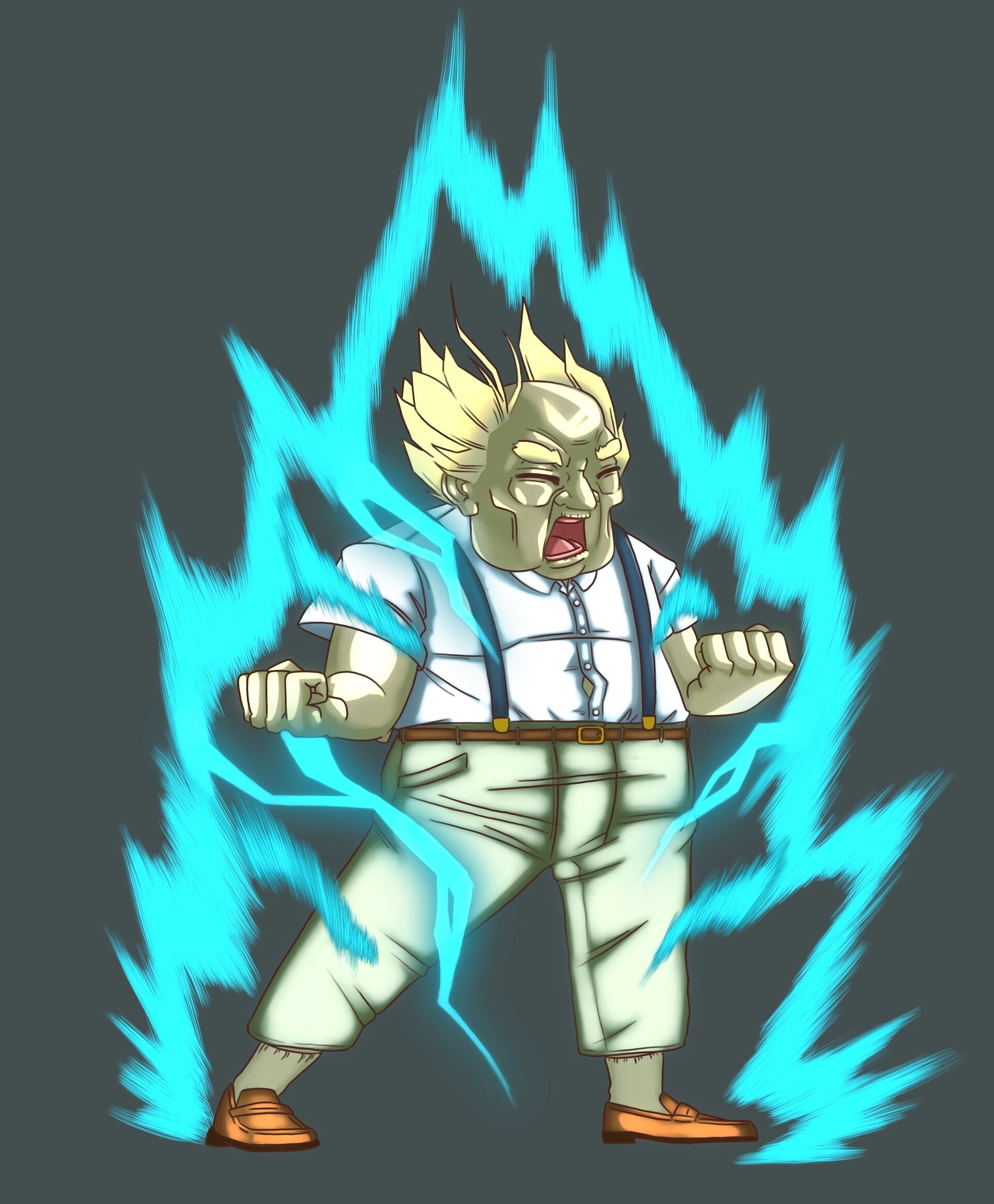 ArtStation - Grandpa sayan