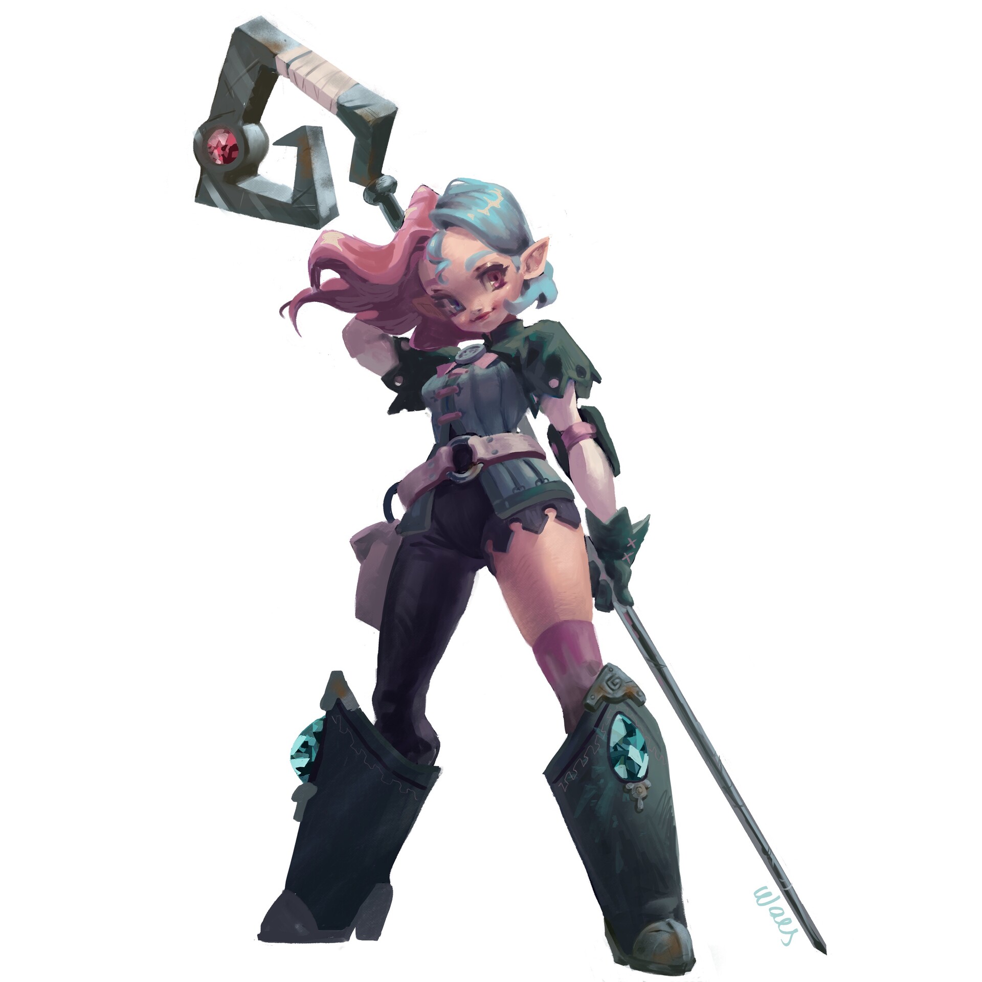 ArtStation - DnD Character Commission