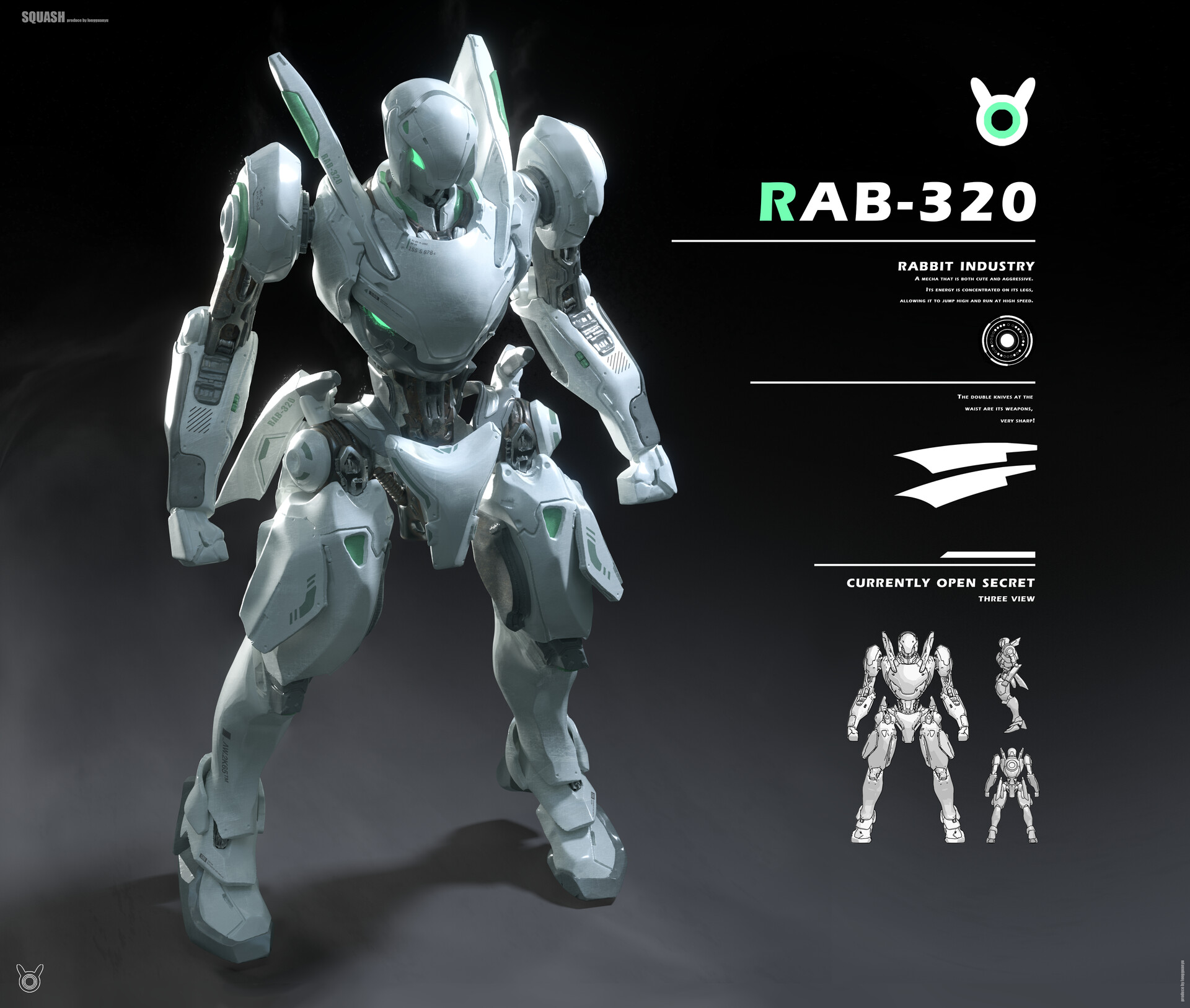 ArtStation - Rabbit~~