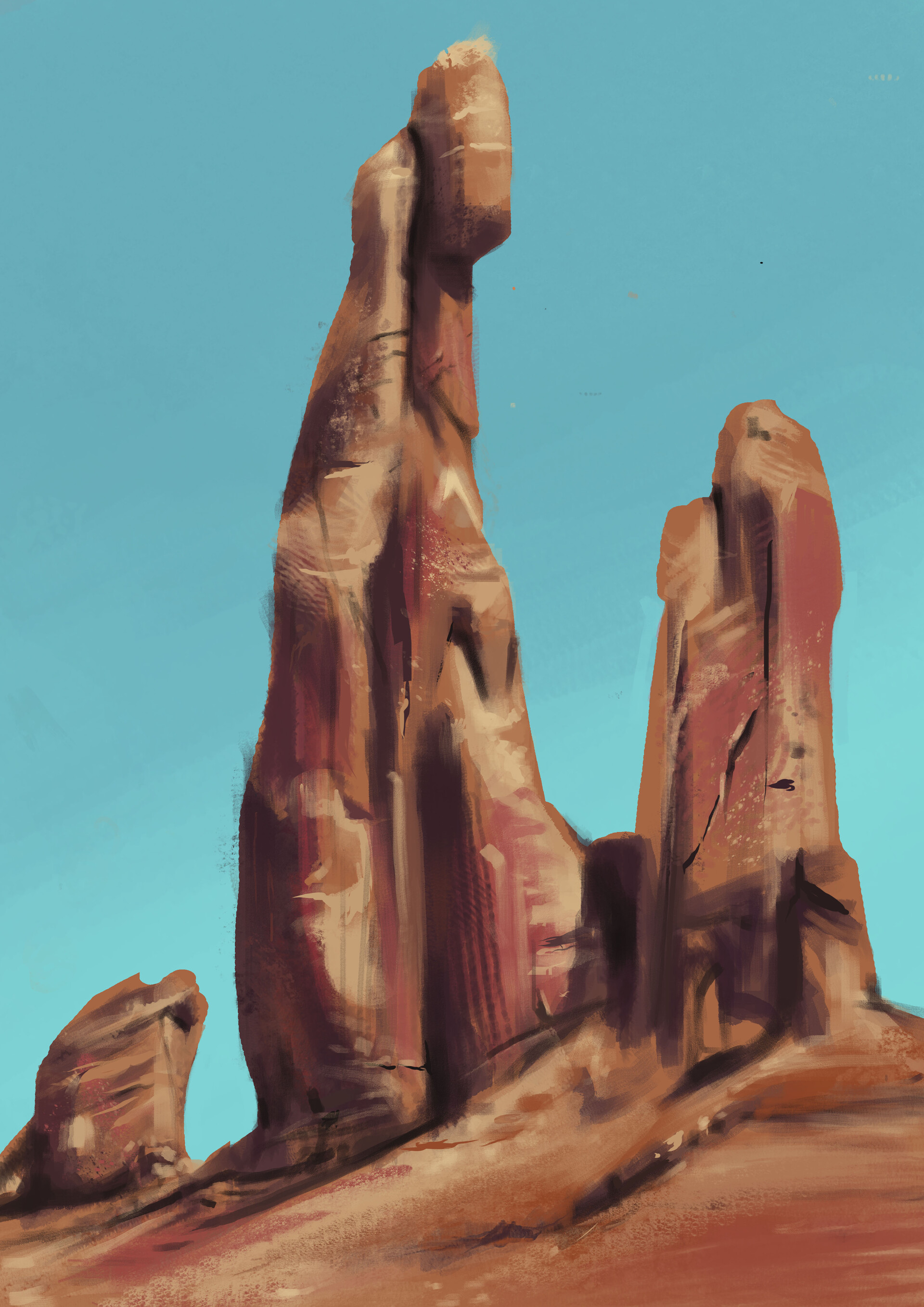 ArtStation - old rocks