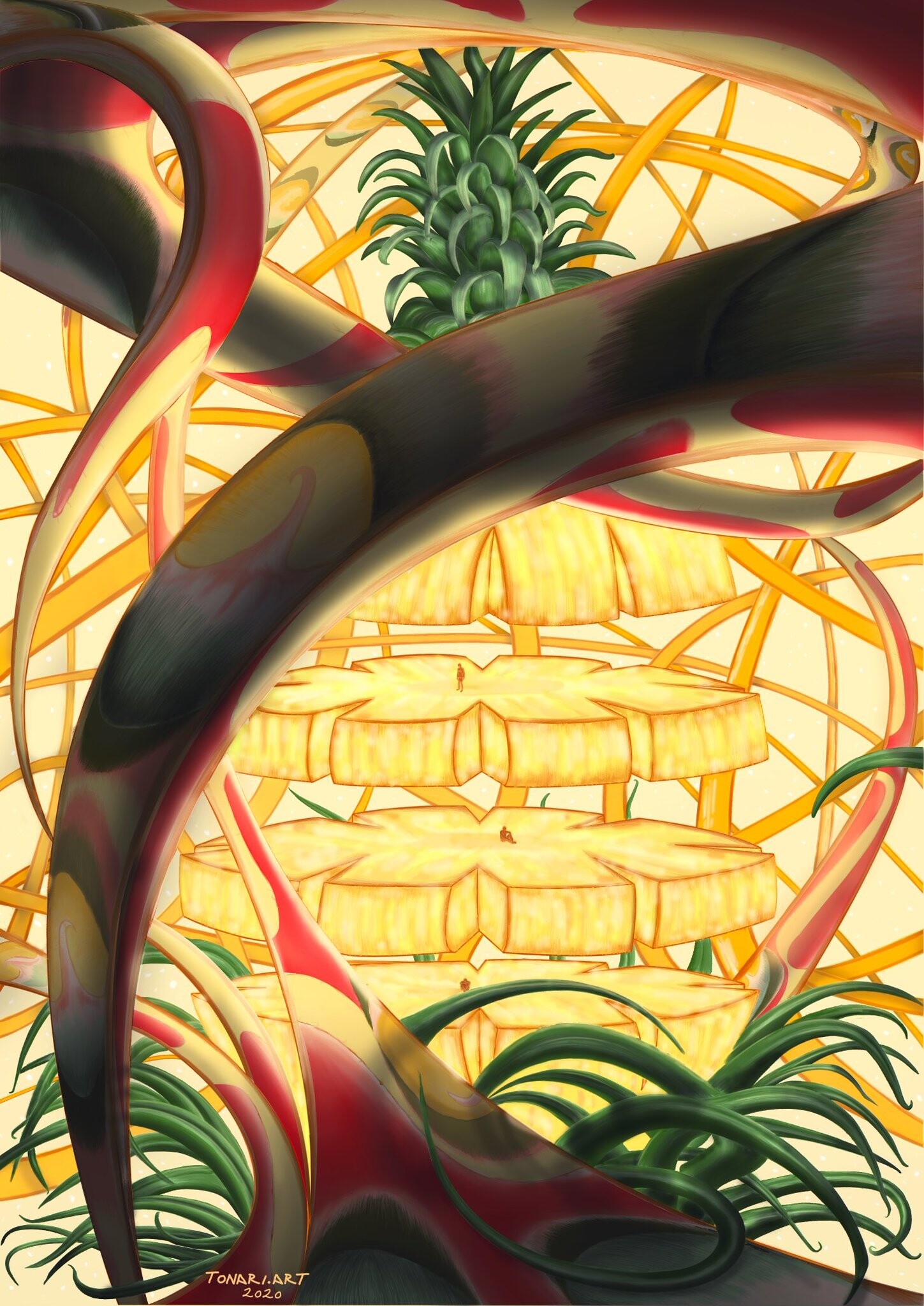 ArtStation - Pineapple Express: Tropical Isolation