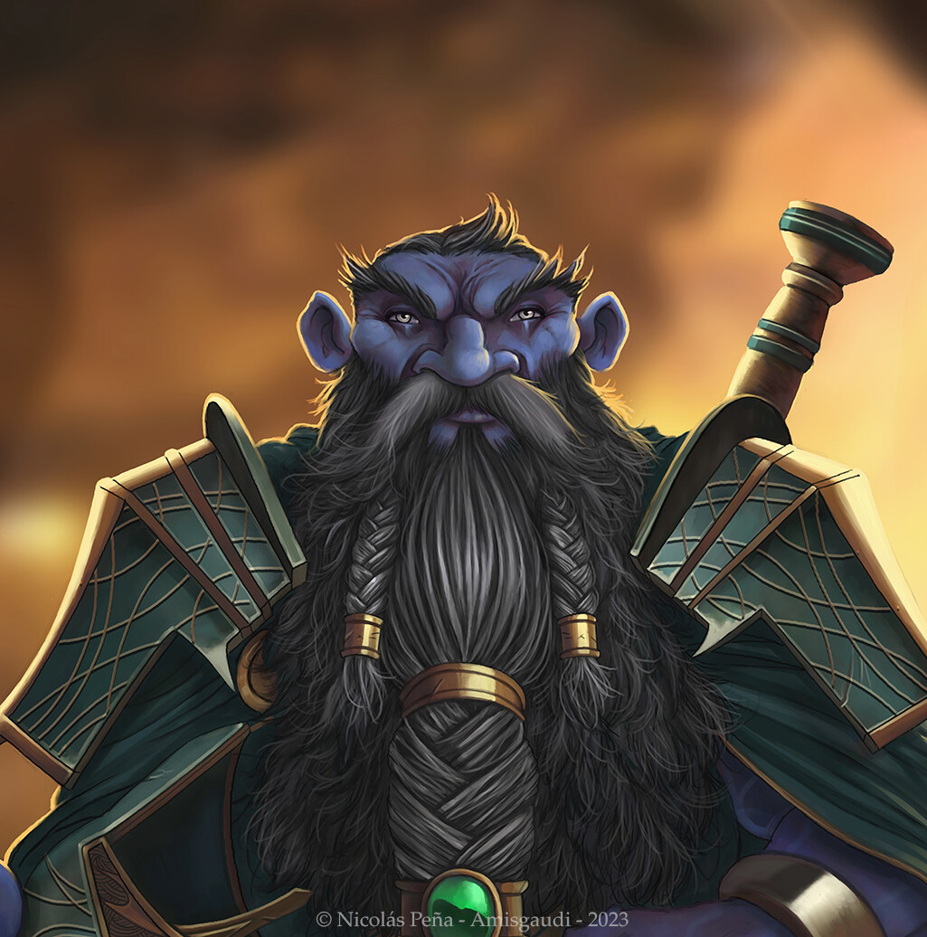 Nicolas Peña - Amisgaudi - The Blue Dwarf.