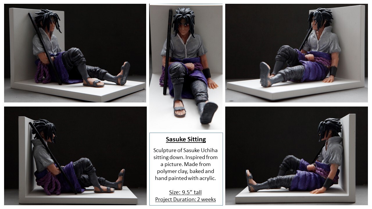 ArtStation - Sasuke Sculpture