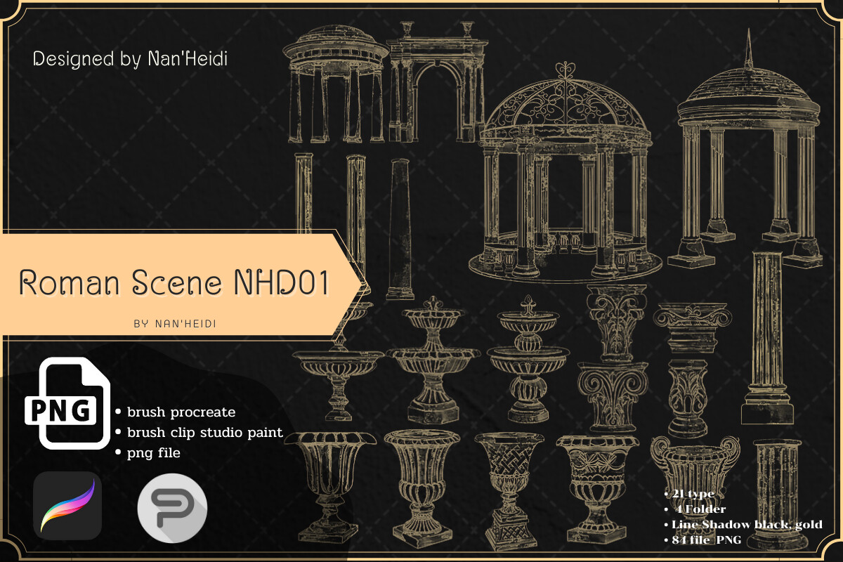 ArtStation - Roman scene NHD01 By Nan'Heidi