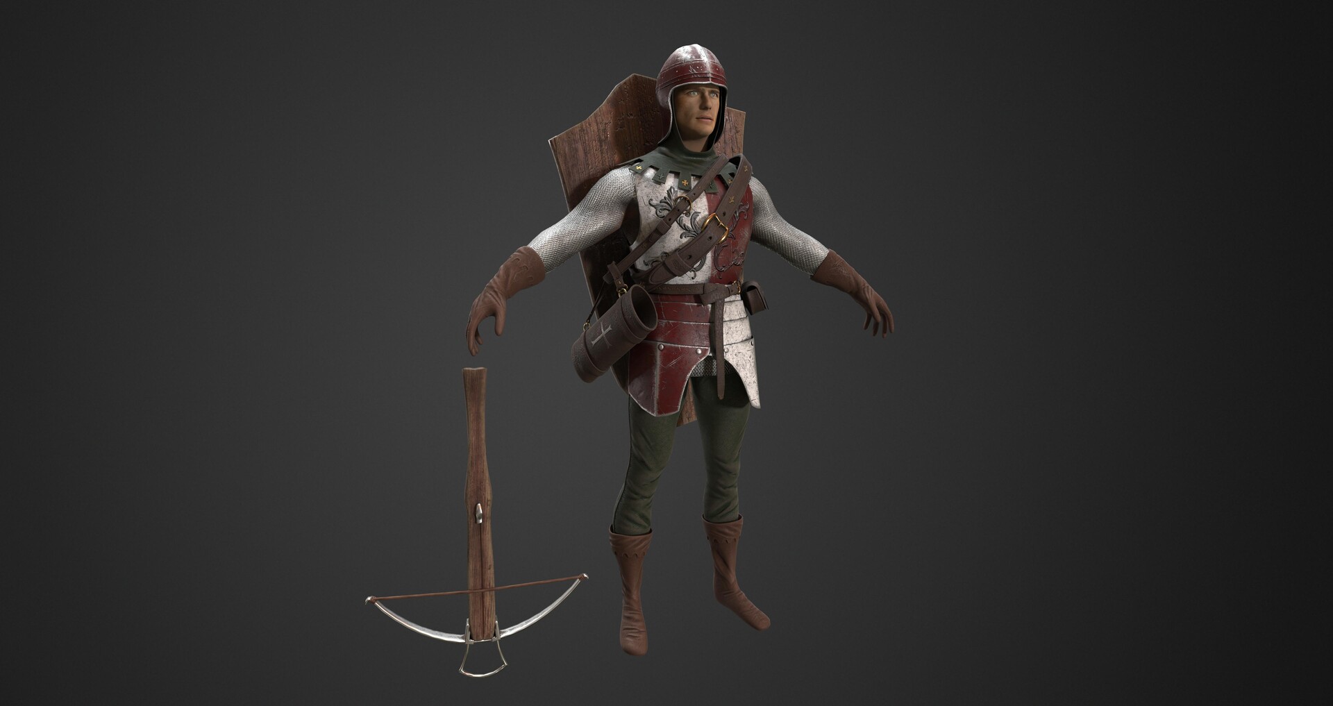 ArtStation - Crossbowman - Textures
