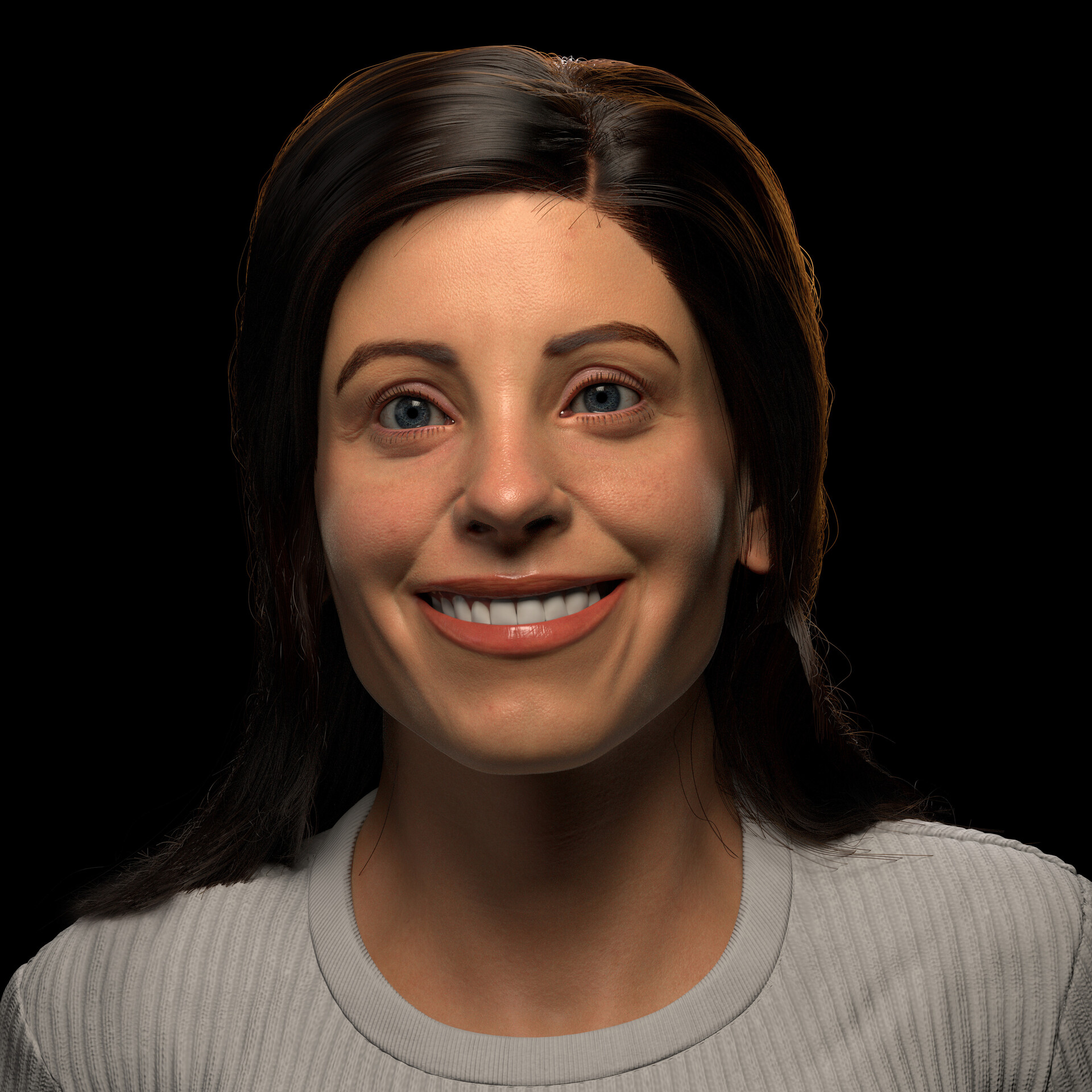 ArtStation - Monica - portrait