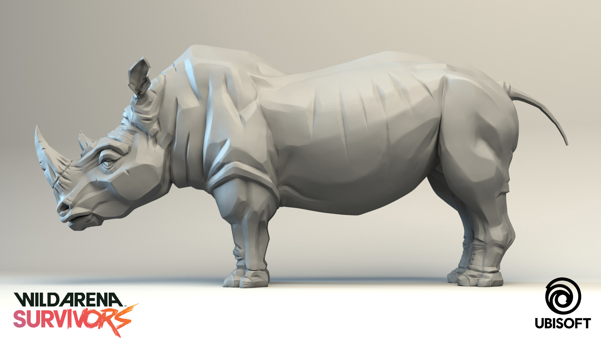 Eddy Loukil - Wild Arena Survivors - Rhino model