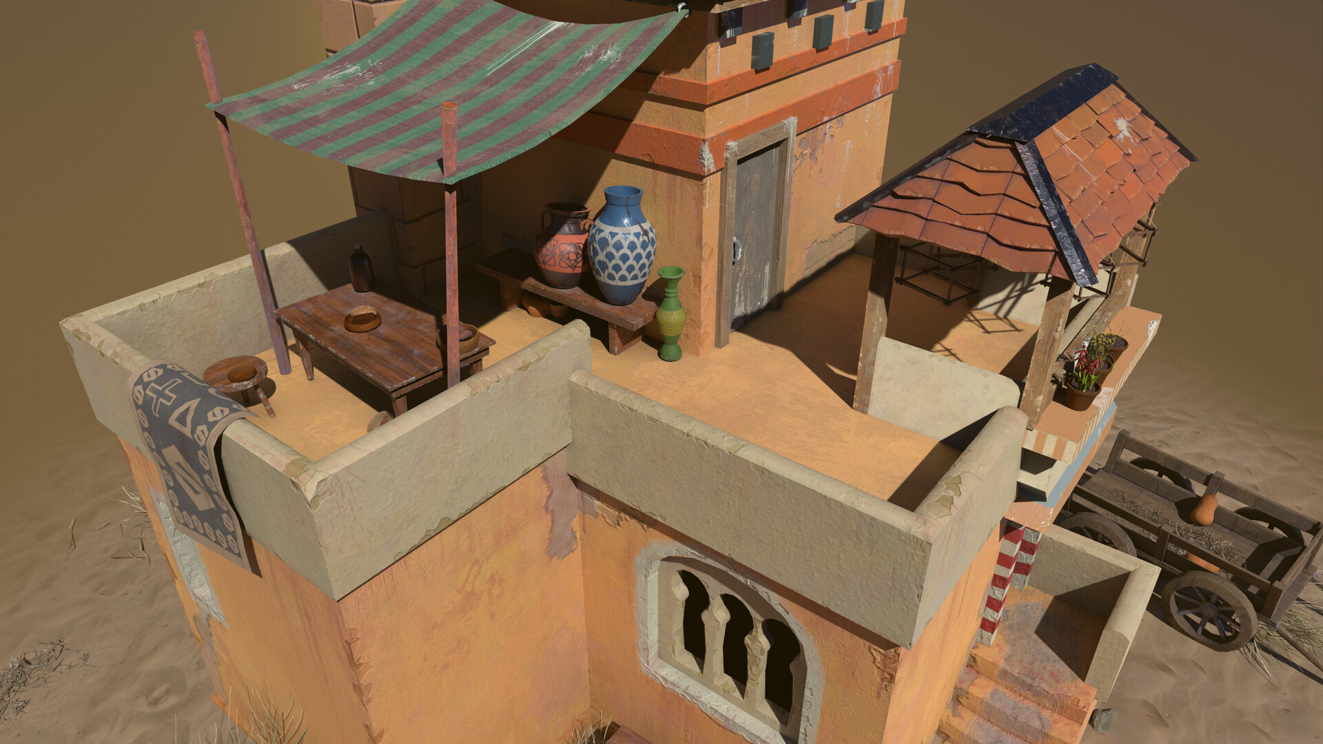 Maksim Ivanov - House in the middle of desert