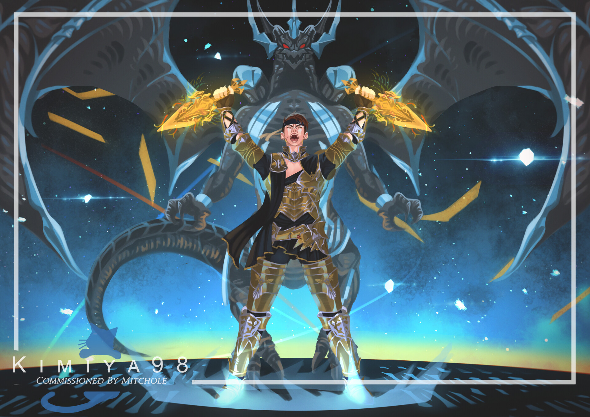 ArtStation - FFXIV- Shout of Victory [Commission]