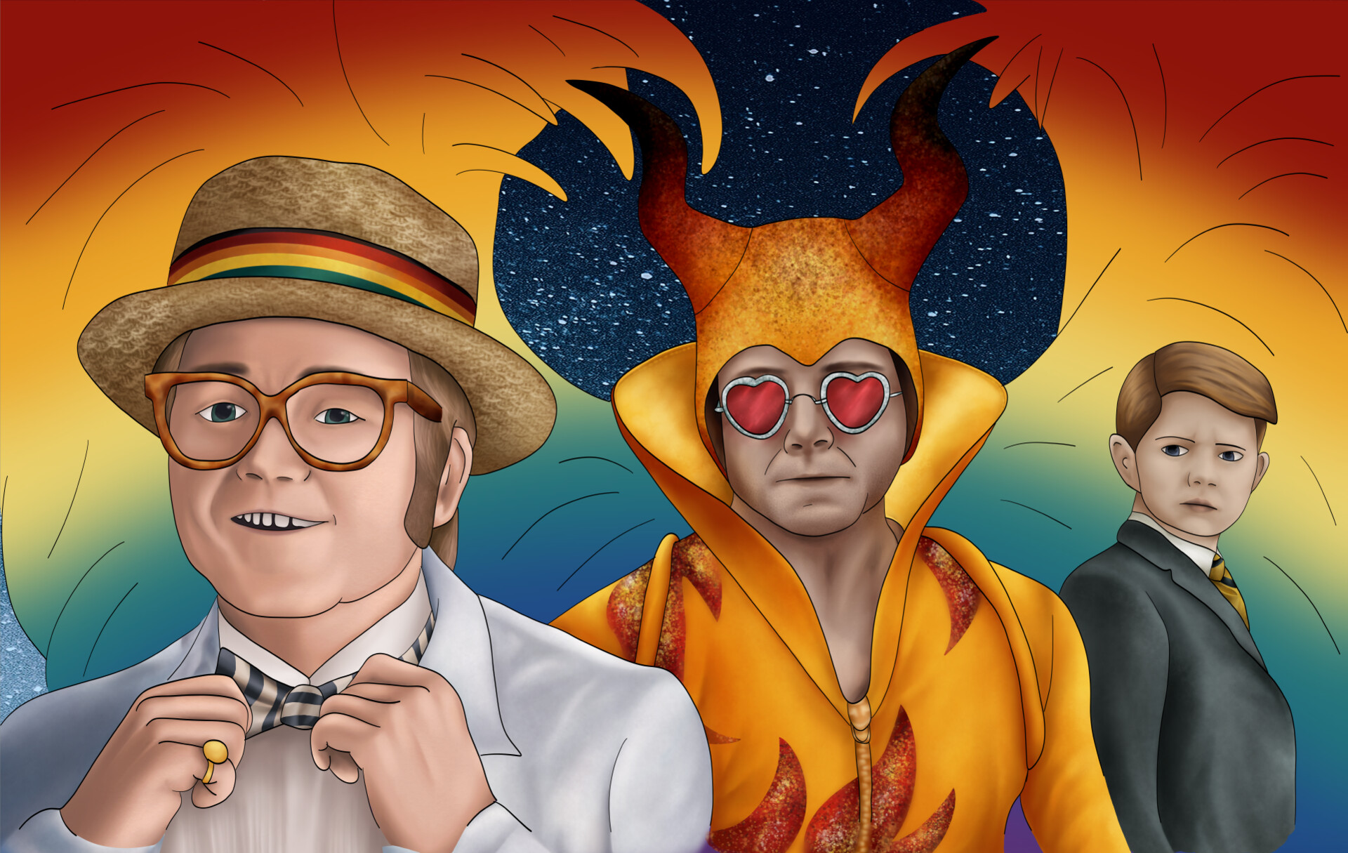 Théa J. Dunn - Rocketman - A Film in an Image