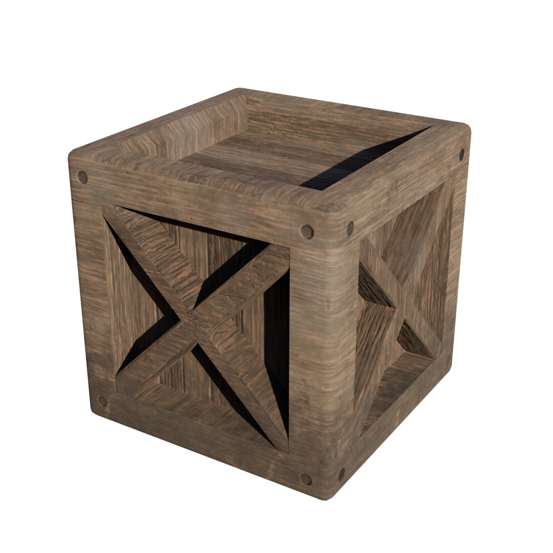 ArtStation - Crate Prop