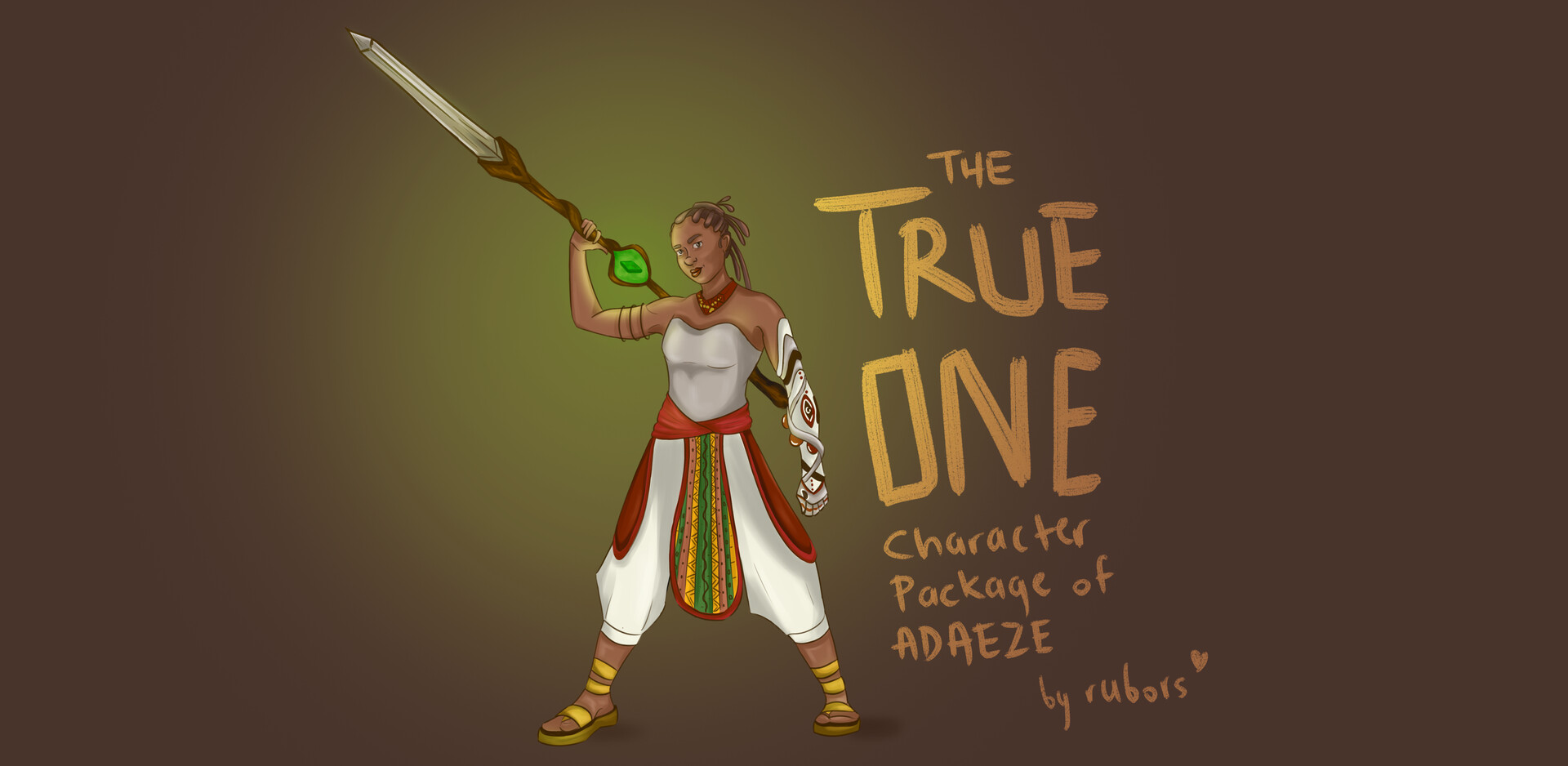 ArtStation - The True One: Adaeze