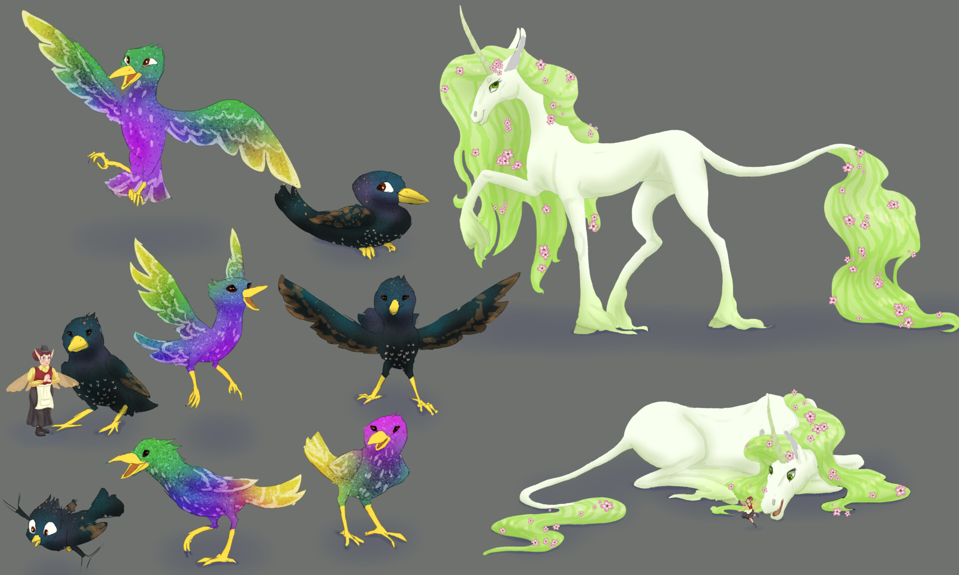 ArtStation - Fairy Nurse Rian: Character concept art 2