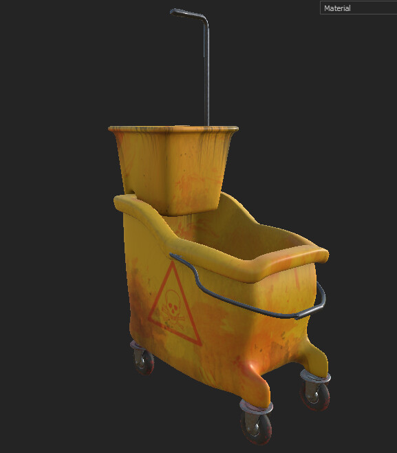 ArtStation - Mop Bucket
