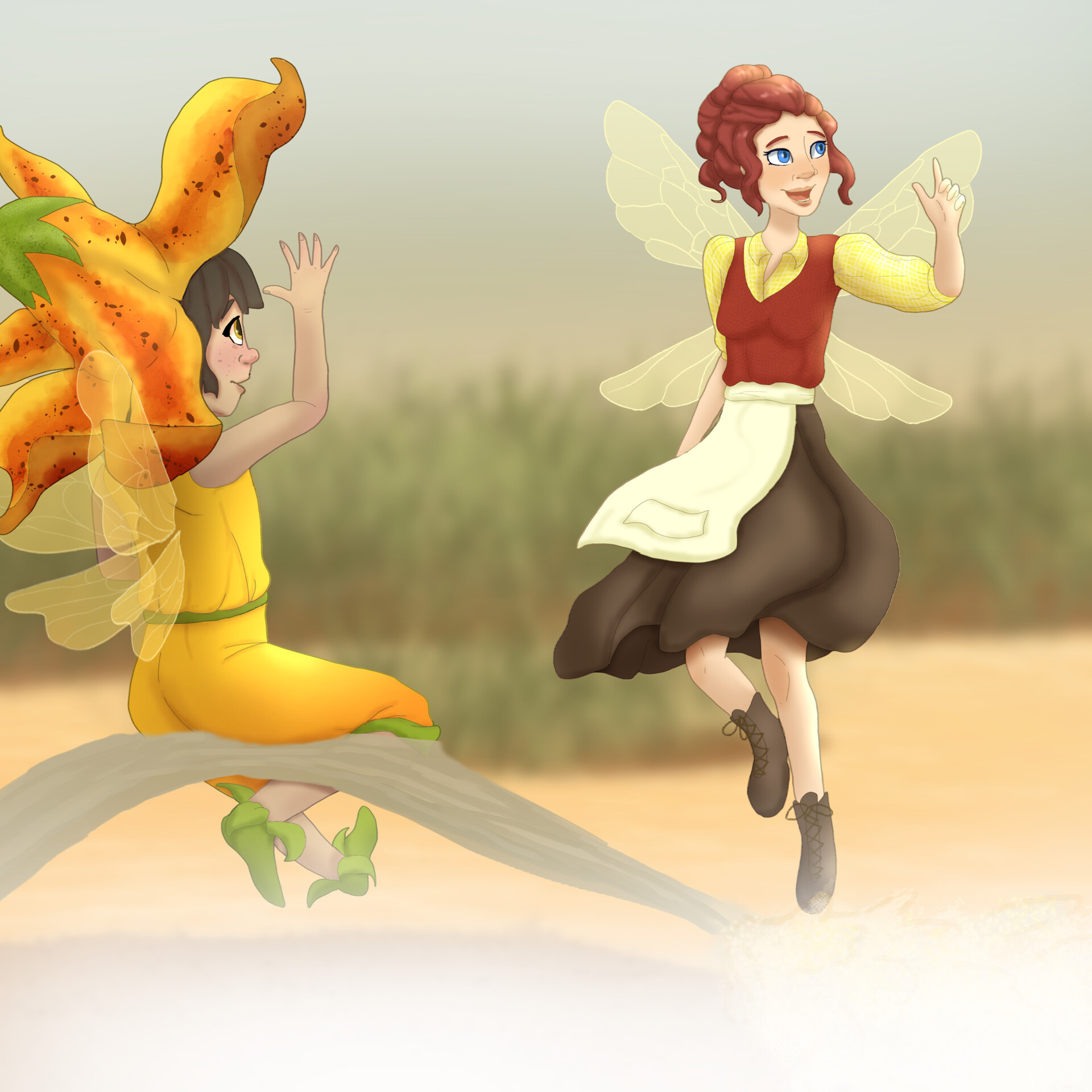 ArtStation - Fairy Nurse Rian: Sample page 5