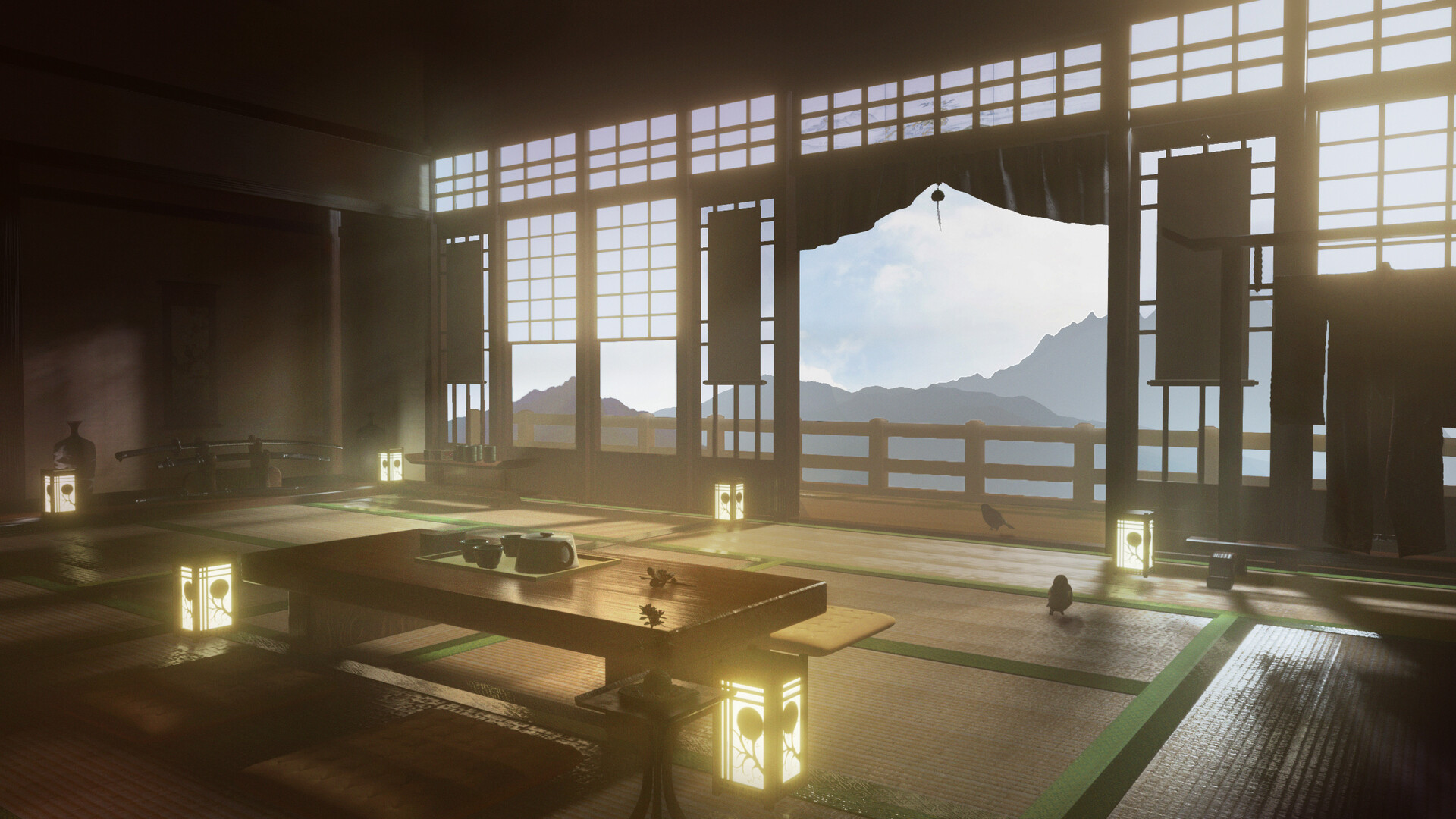 ArtStation - Japanese room