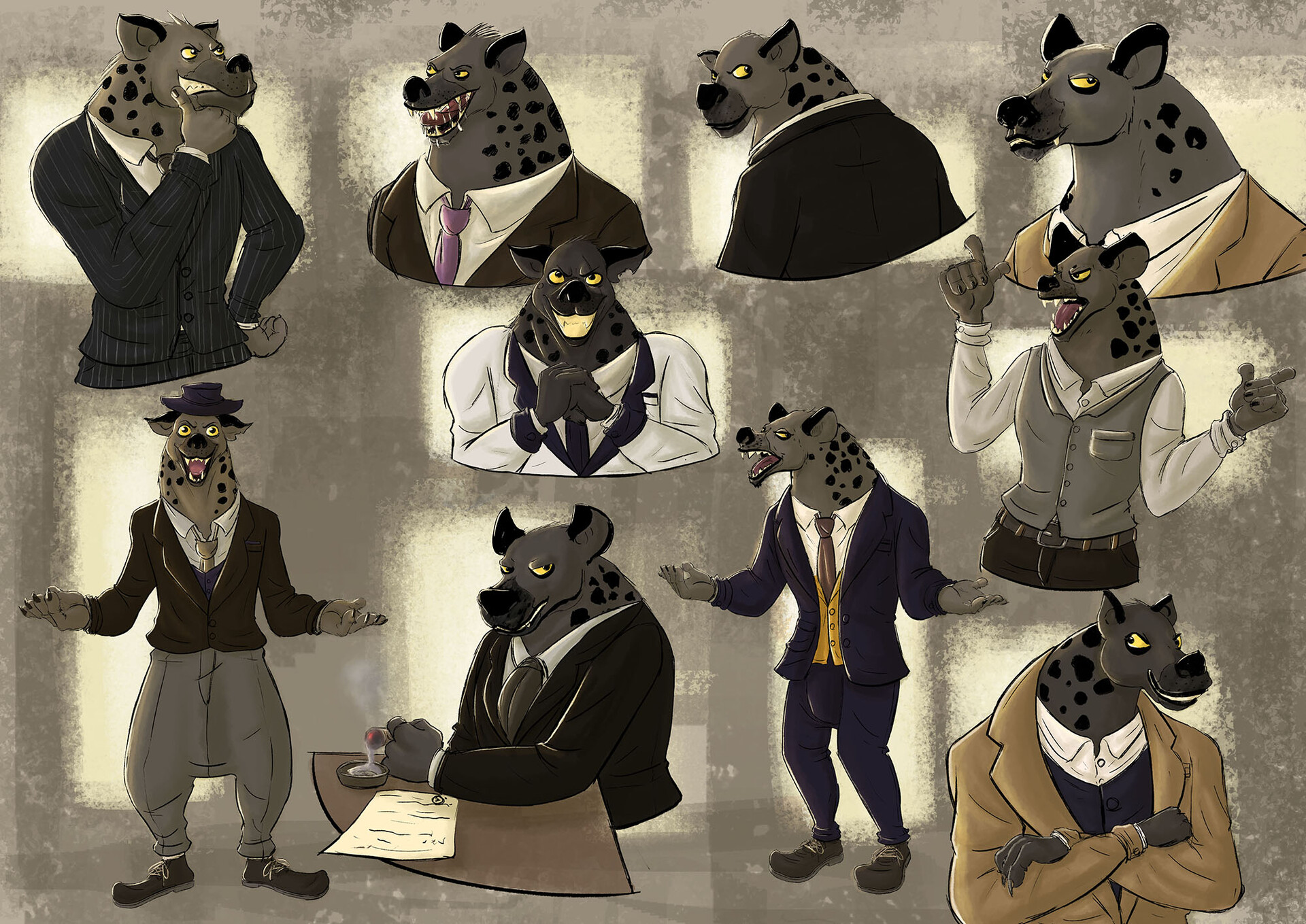 ArtStation - African politician character design