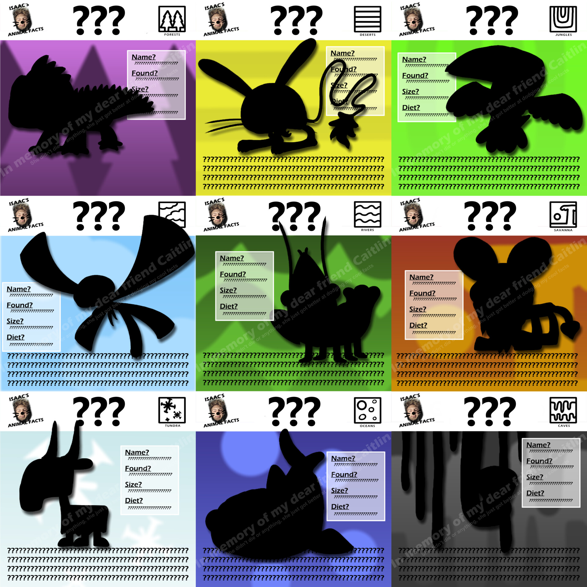 ArtStation - Isaac's Animal Facts