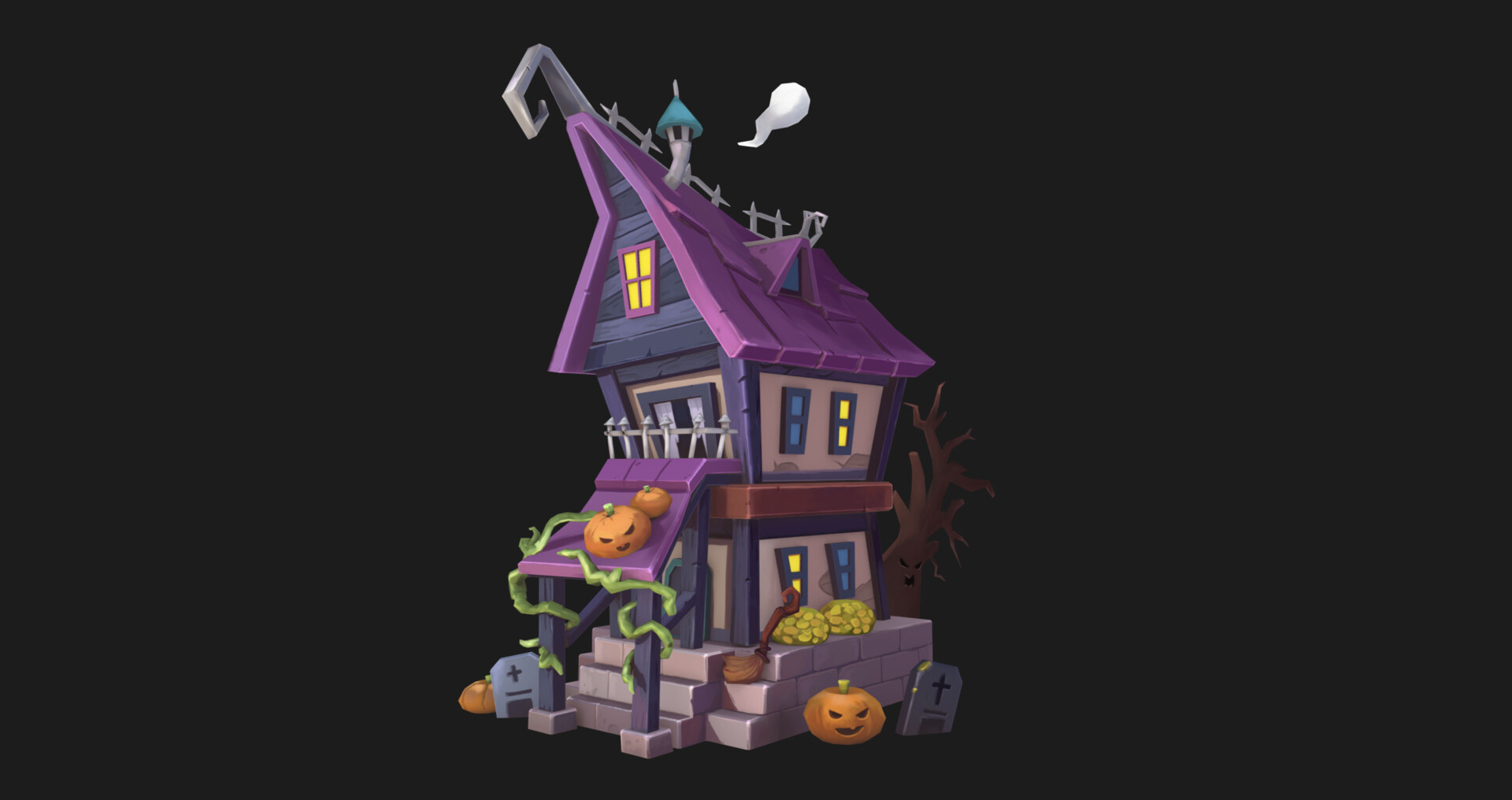 ArtStation - Haunted House
