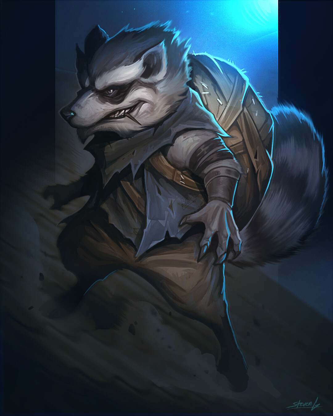ArtStation - Racoon Burglar