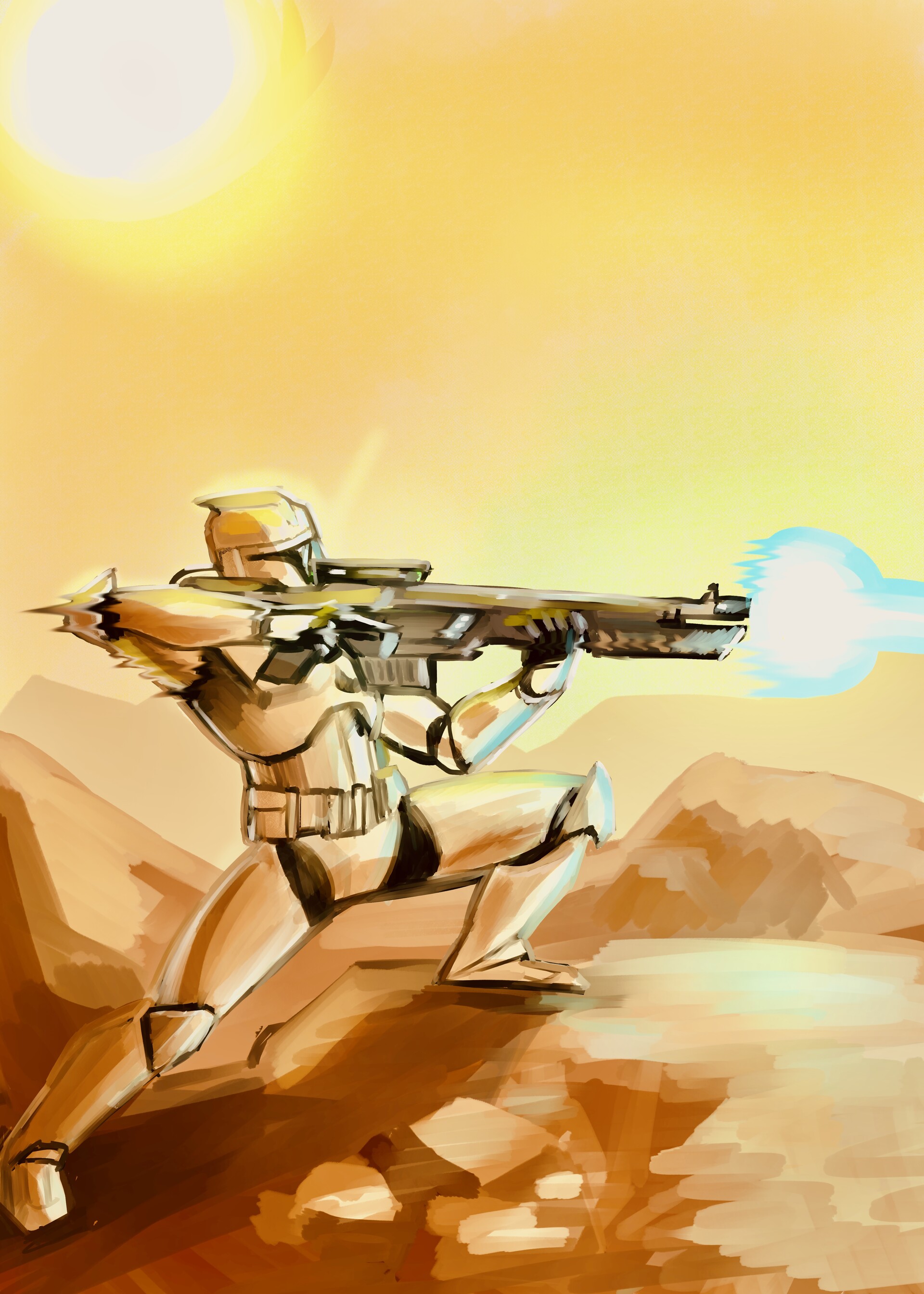 ArtStation - Last Man Standing