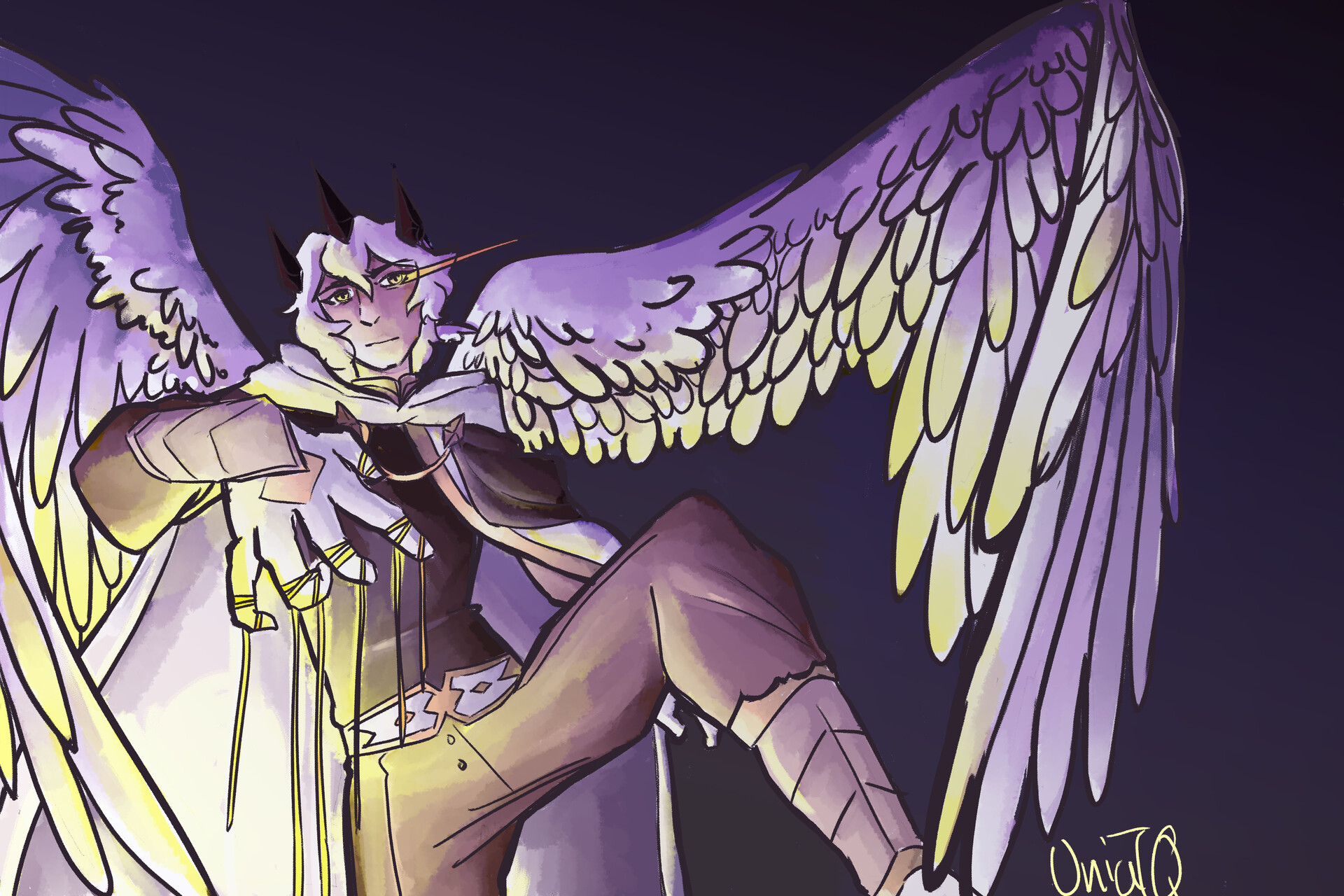 ArtStation - Angel Character Illustration