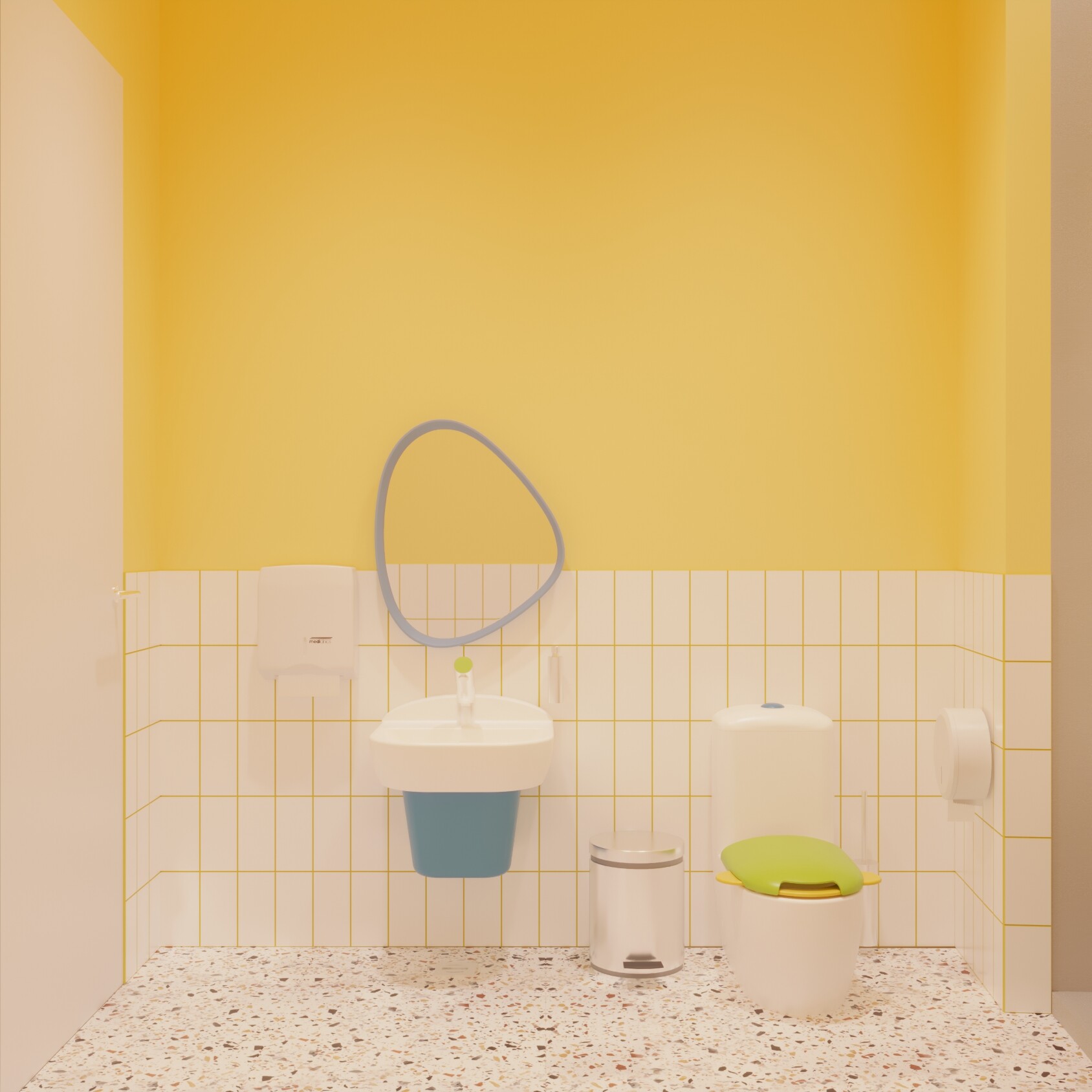 ArtStation - Medical Mall | 0 Toddler WC