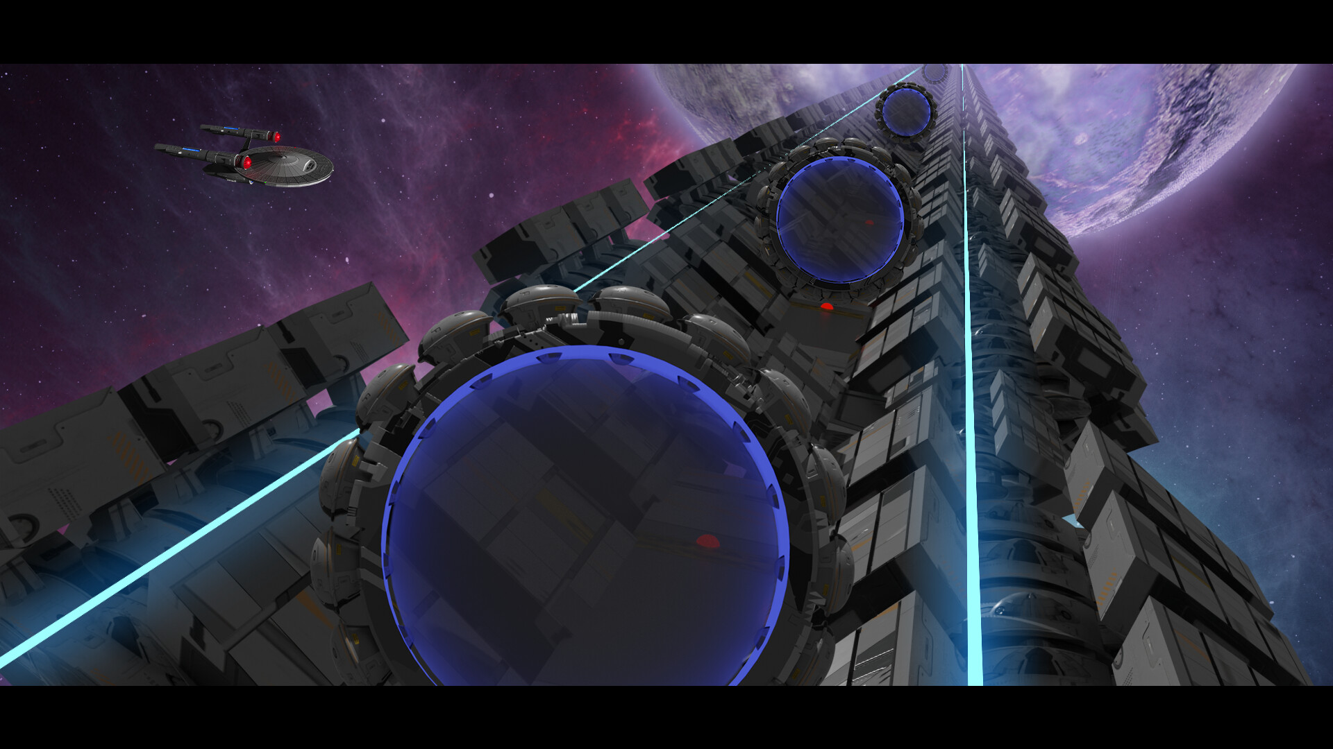 ArtStation - Starship Discovers Unknown Technology.