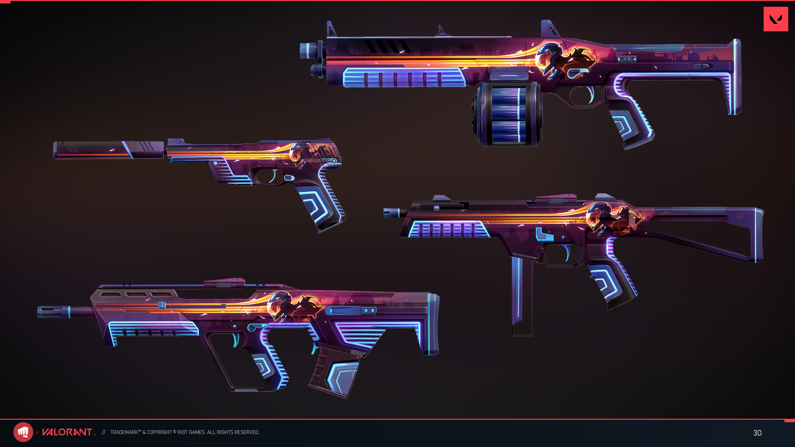 Kudos Productions - Valorant Gridcrash Skin