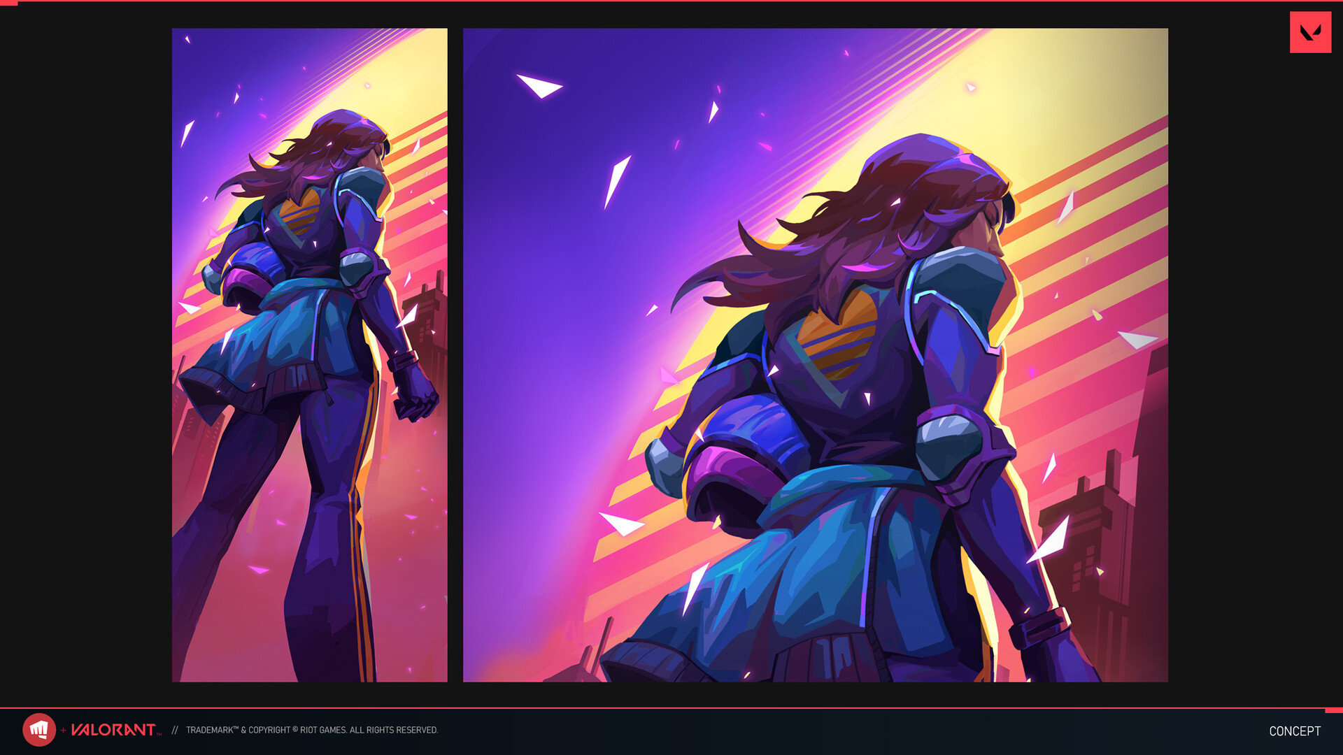 Kudos Productions - Valorant Gridcrash Skin