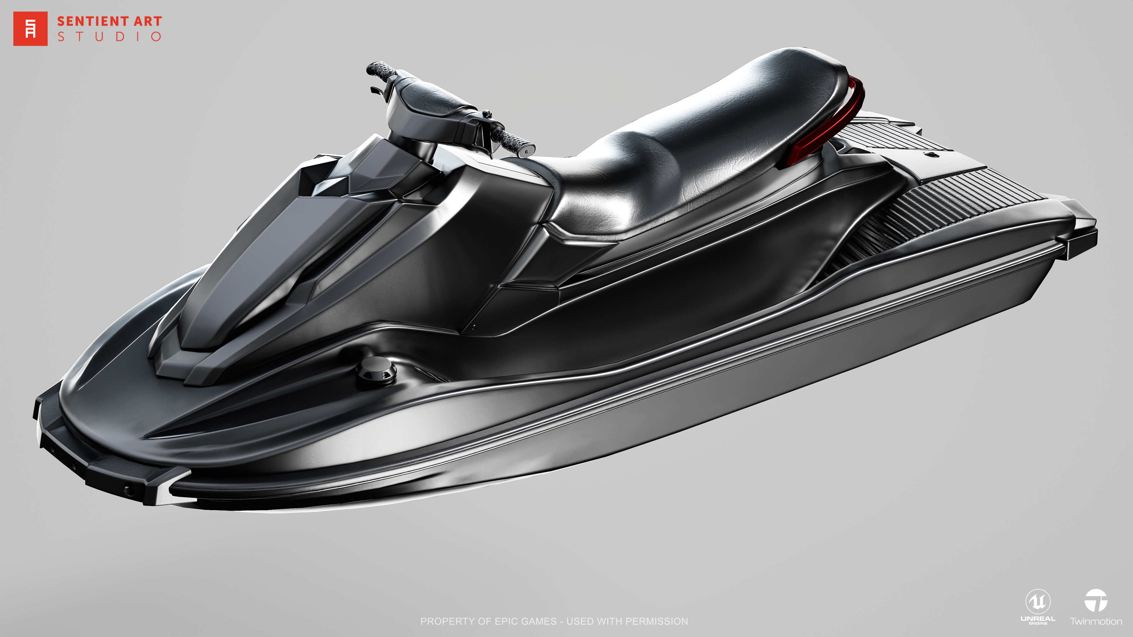 Sentient Art - Twinmotion - Jetski