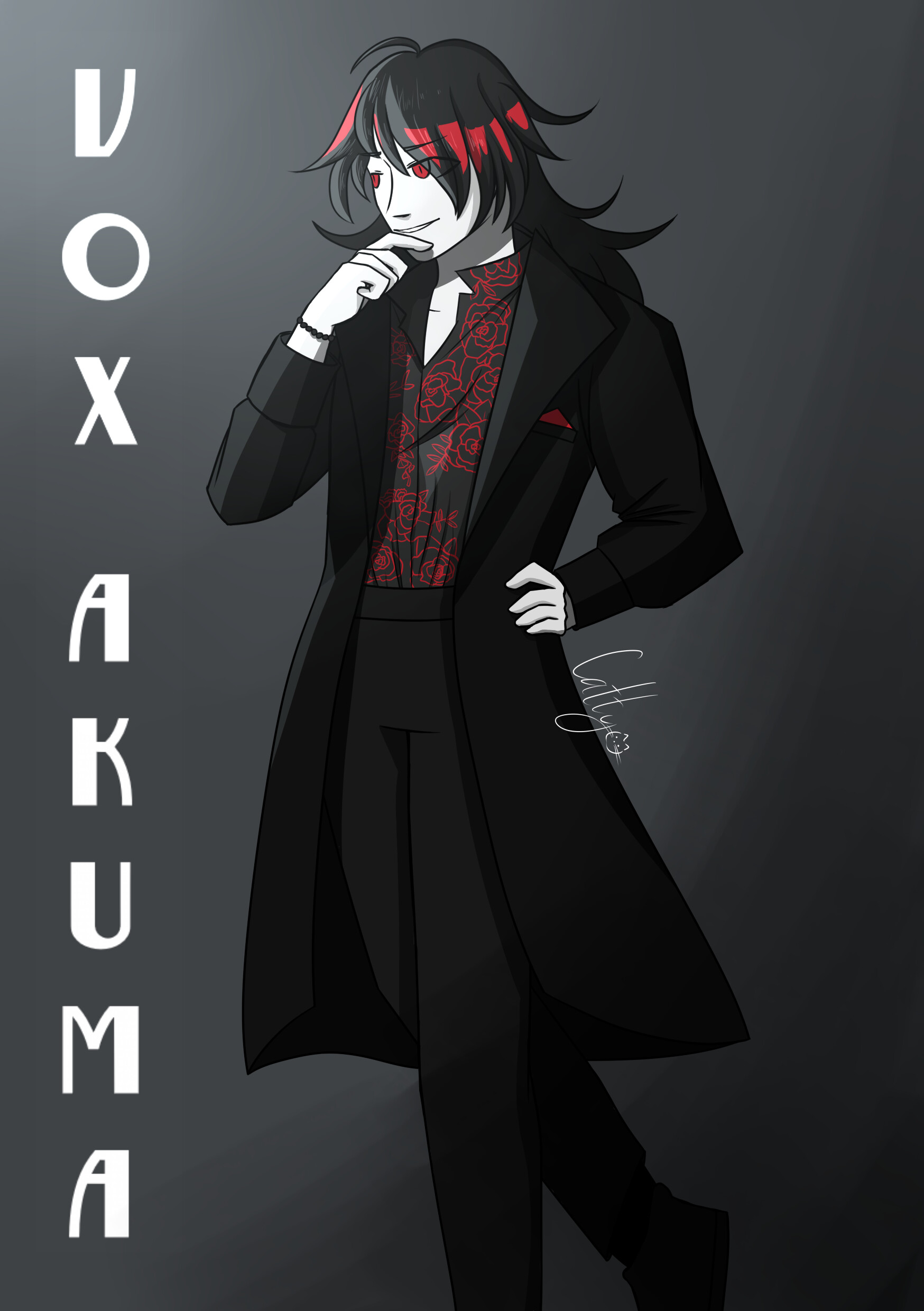 ArtStation - Luxiem Fashion Shoot- Vox Akuma